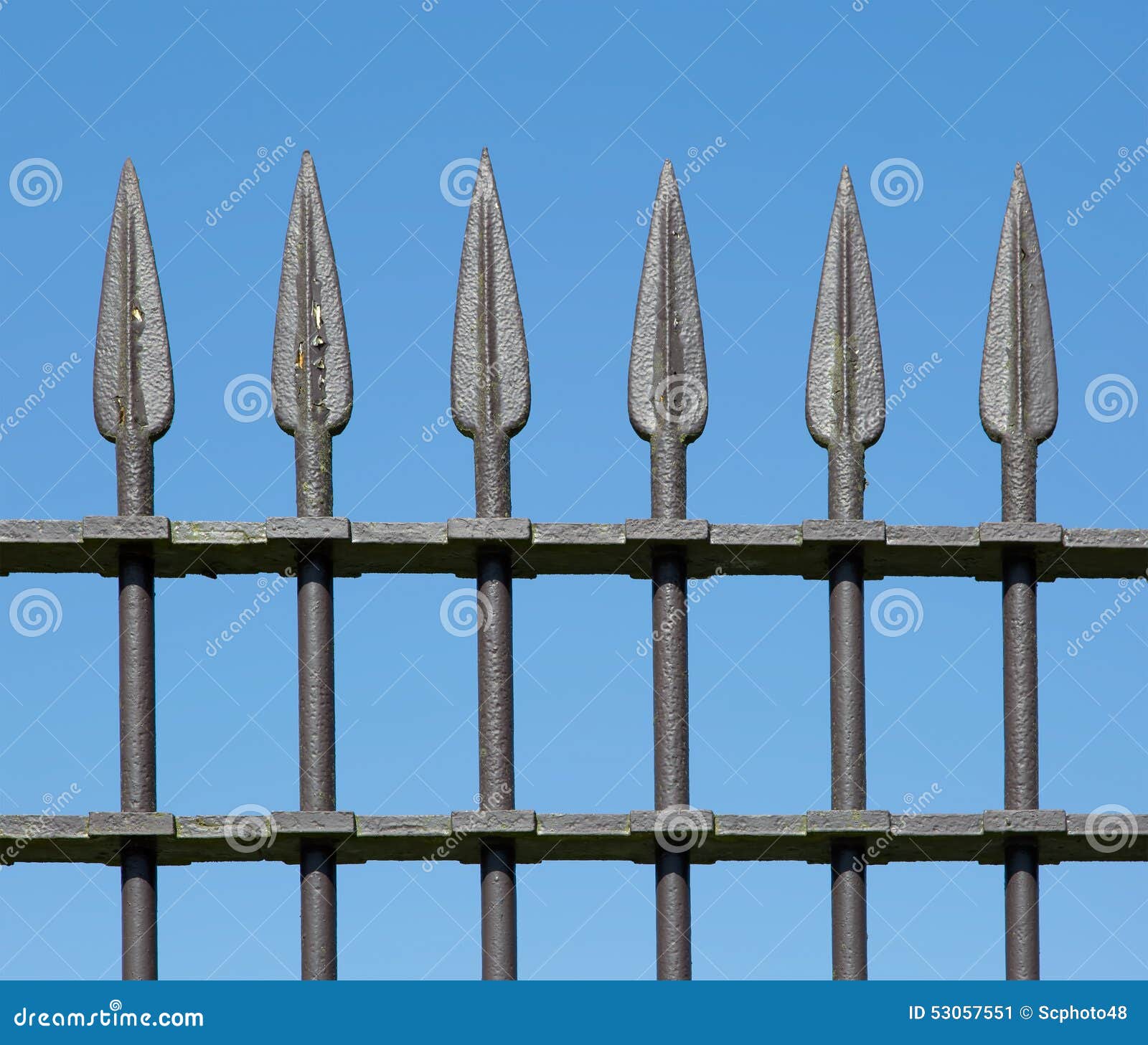 Arrow Sharp Spike Fence Royalty-Free Stock Image | CartoonDealer.com ...