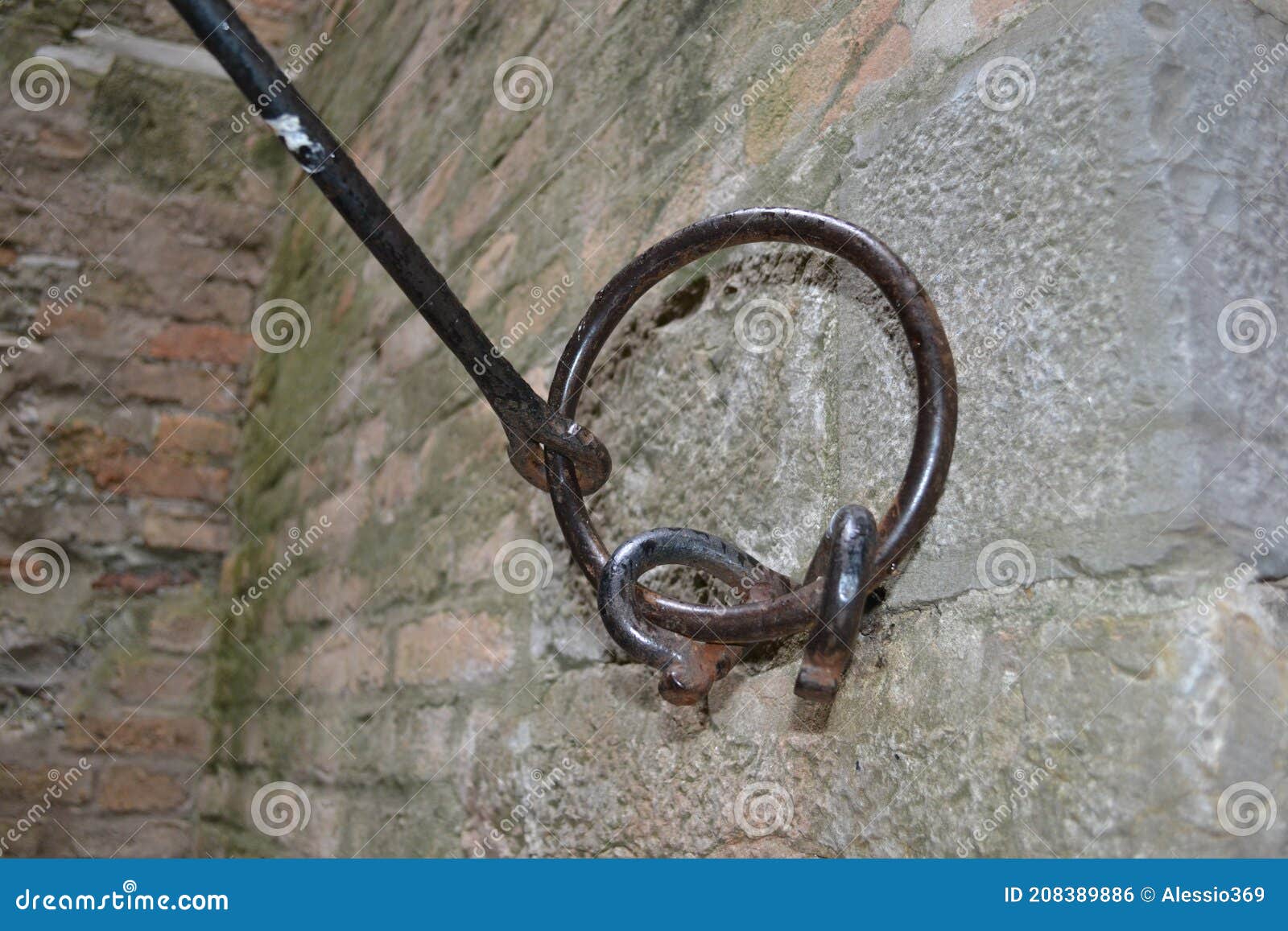 Old wrought iron objects stock photo. Image of abstract - 208389886