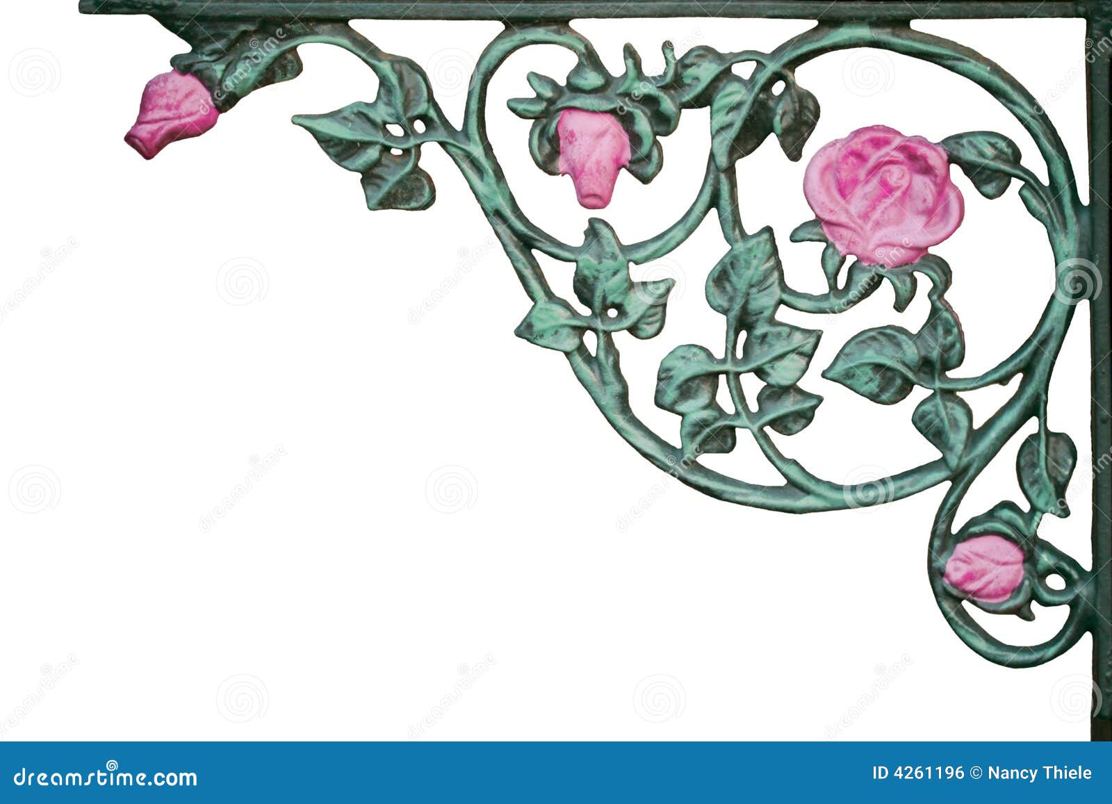 Rose Vine Background Vector Illustration | CartoonDealer.com #9480404