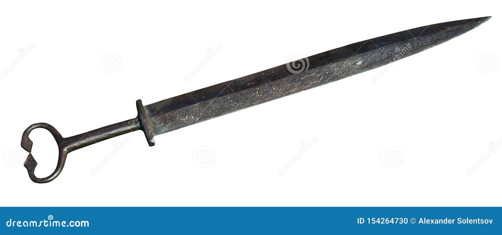 Old wrought sword stock photo. Image of knife, background - 154264730