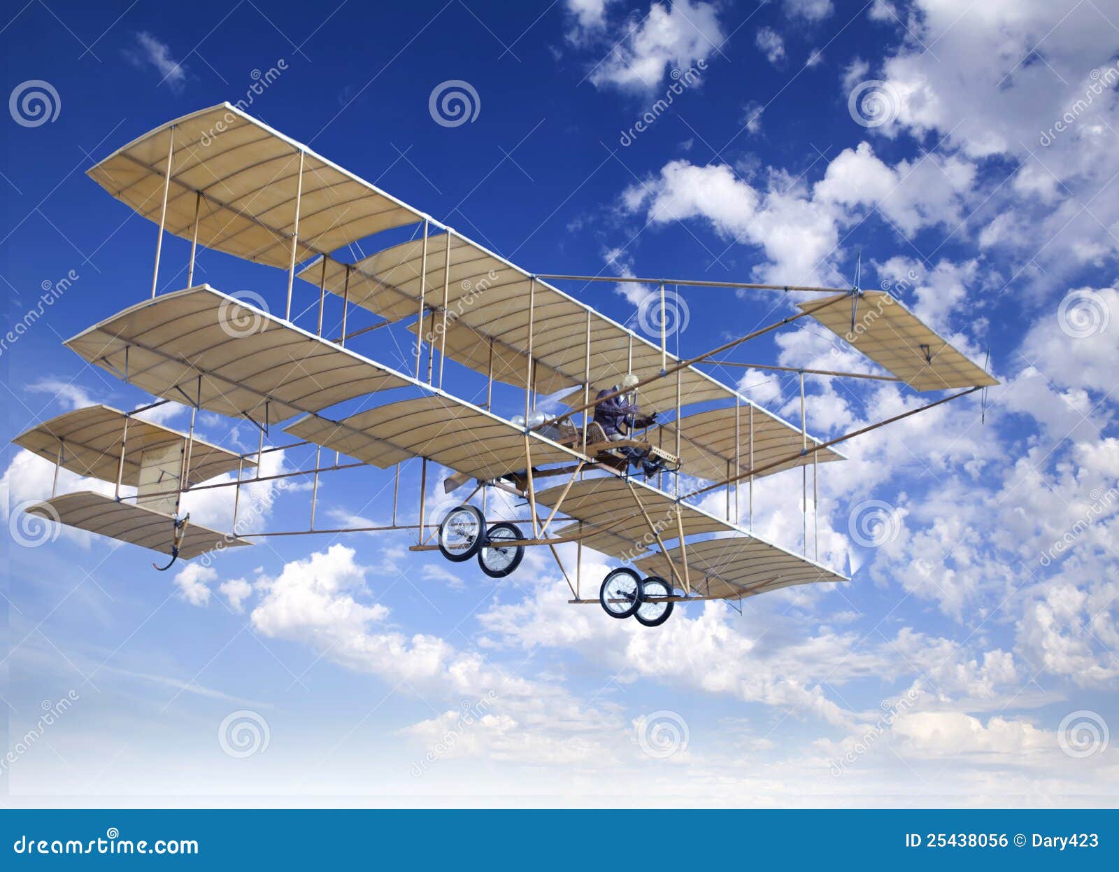 Old yellow airplane stock photo. Image of fuselage, angle - 25438056