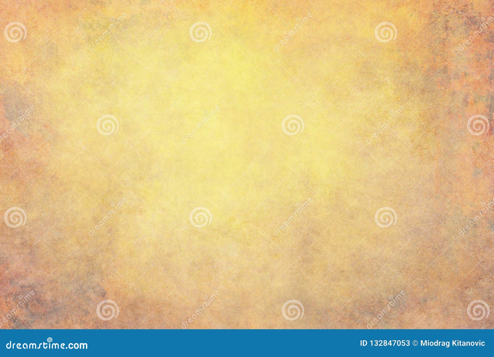 Old Yellow Orange Paper Background Stock Image - Image of level ...