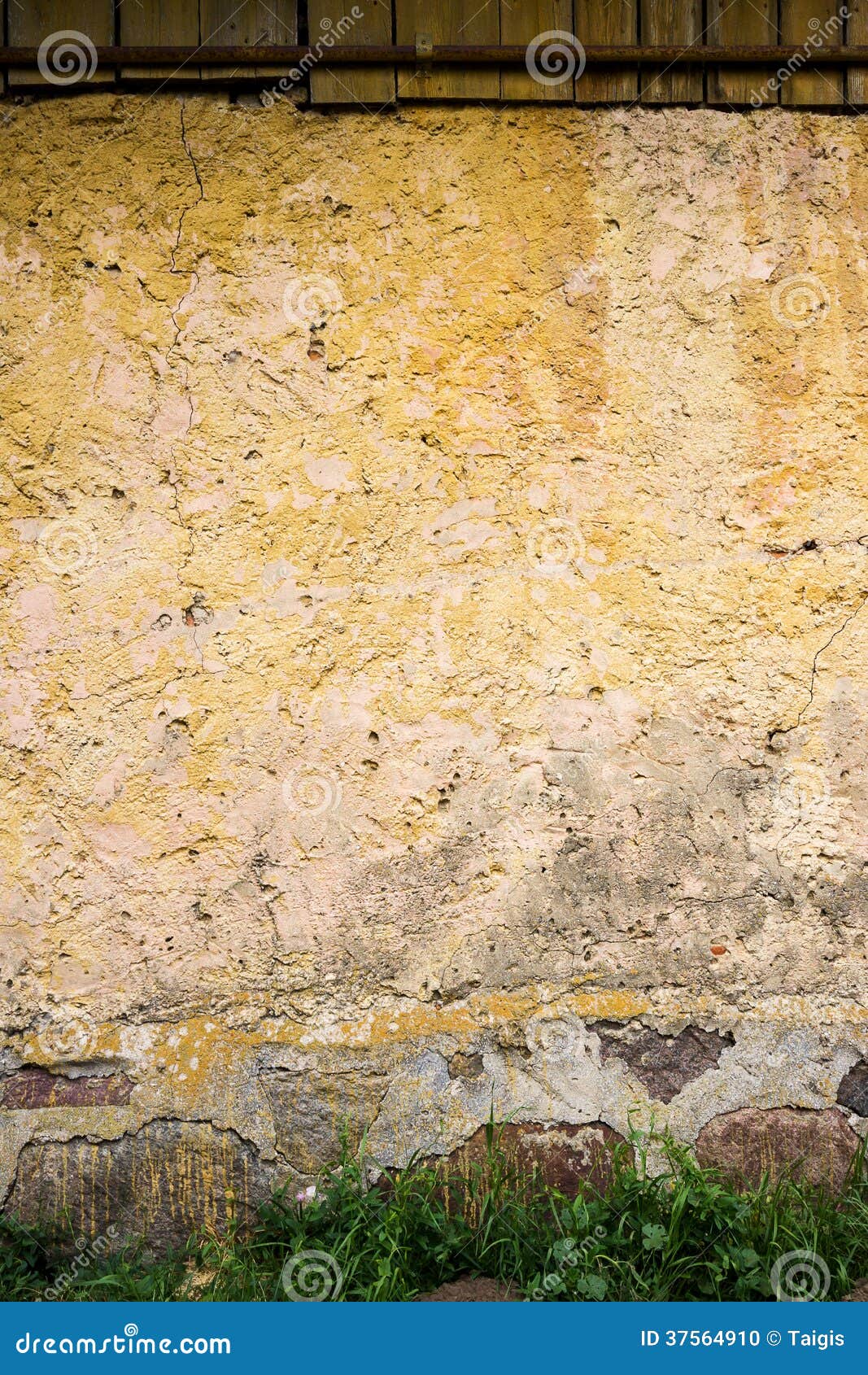 Old yellow wall stock photo. Image of grainy, building - 37564910