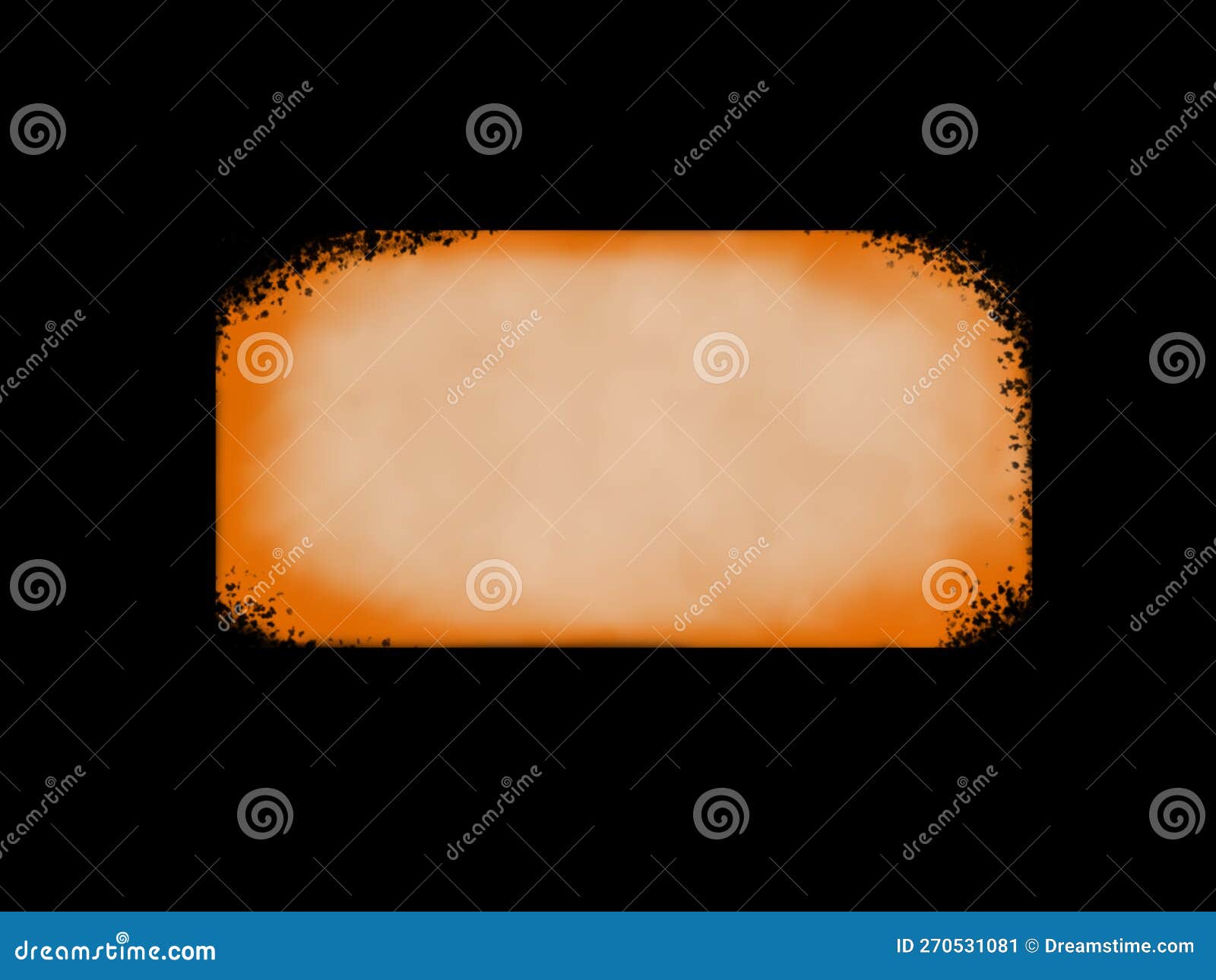 Dirty Blank Sticker with Torn Corners Isolated Stock Illustration ...
