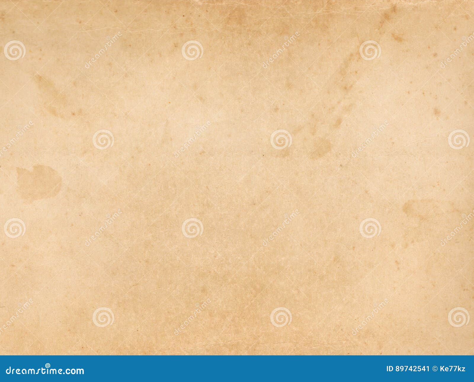 Old Yellowed Paper Texture. Stock Image - Image of aging, flat: 89742541