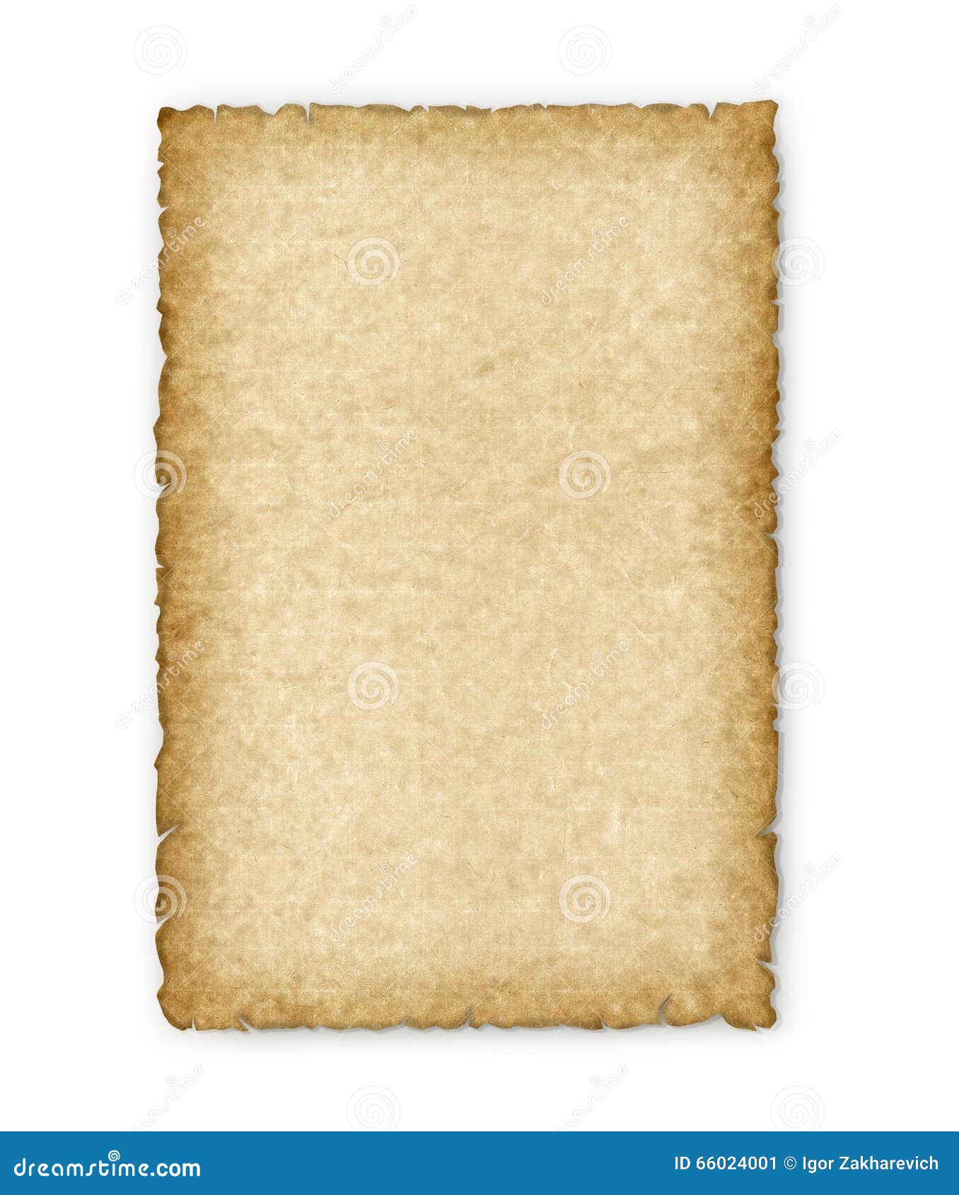 Old Yellowed Sheet Of Paper Stock Image - Image of brown, ancient: 66024001