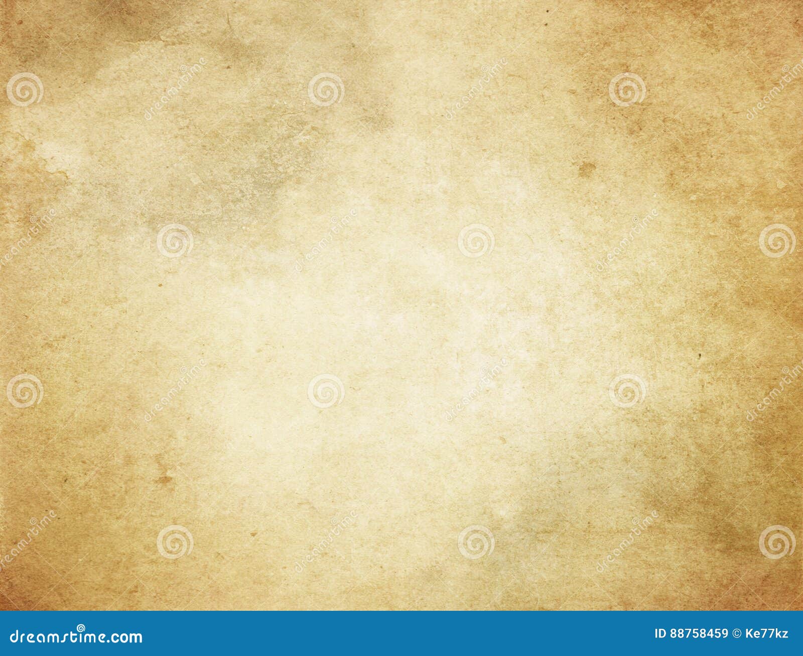 Old Yellowed and Stained Paper Texture. Stock Image - Image of aged ...
