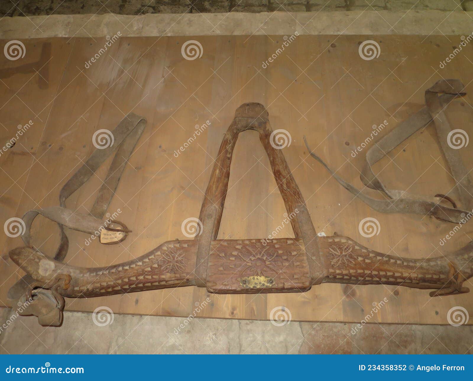 Old Yoke of Oxen Old Yoke of Oxen Old Yoke of Oxen Stock Photo - Image ...