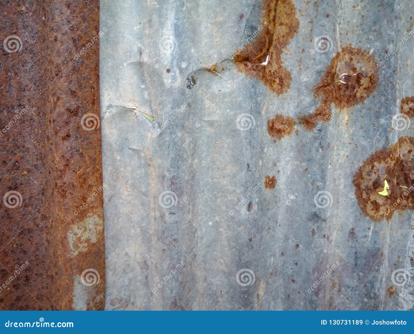Old Zinc rust stock image. Image of background, rusty - 130731189
