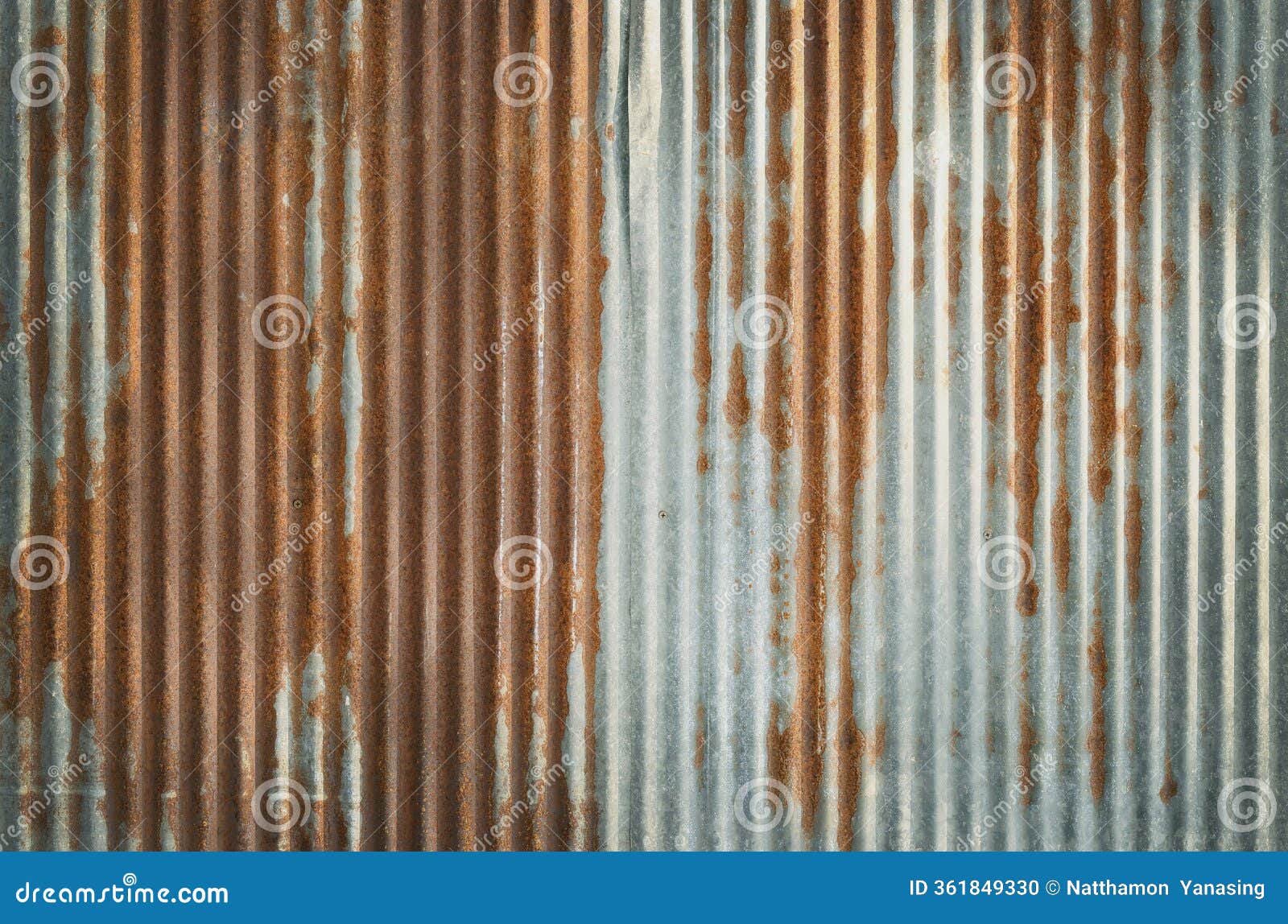 Galvanized Metal Surface Texture. Zinc Texture. Stock Image ...
