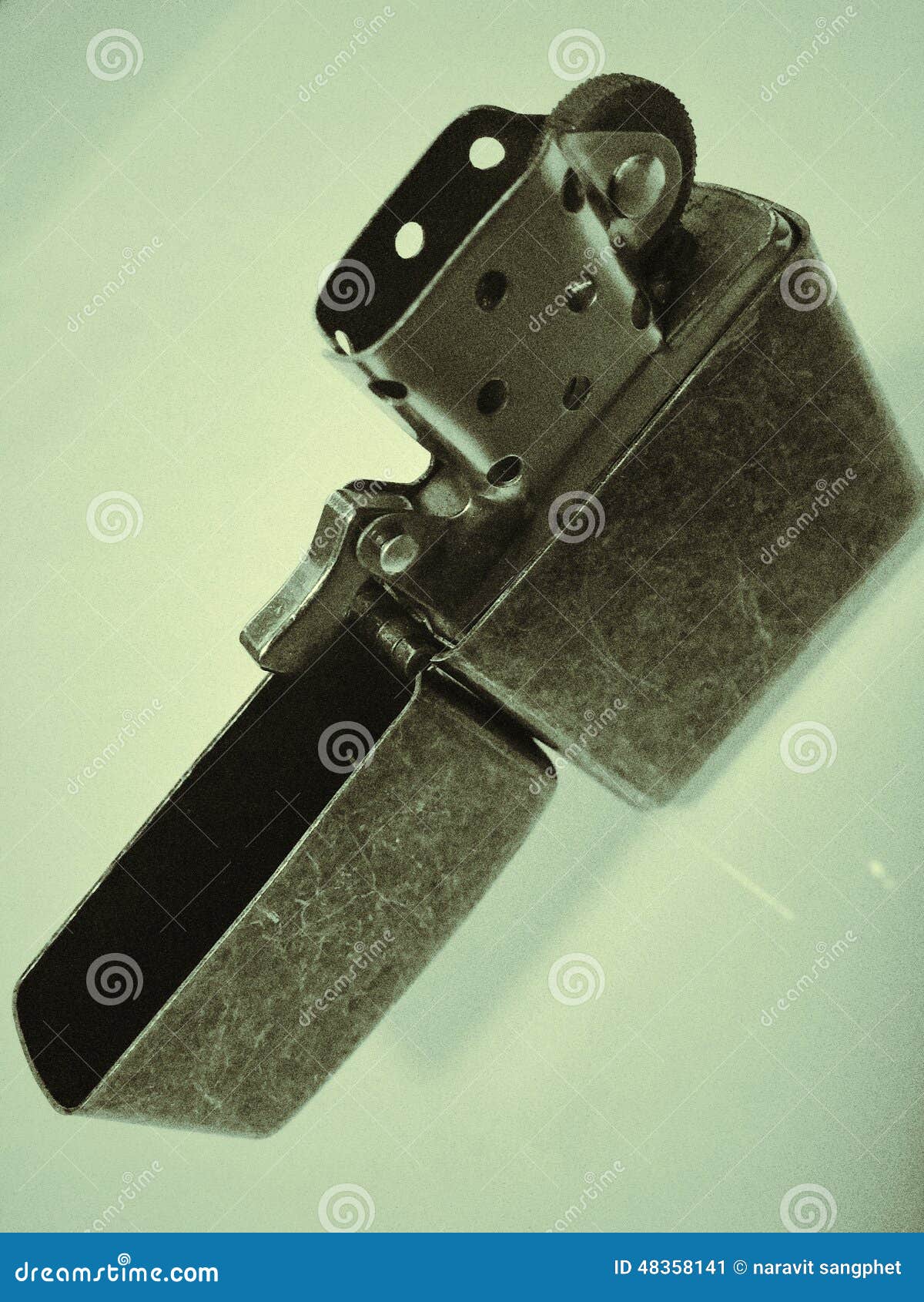 Old zippo stock image. Image of zippo, fire, vintage - 48358141