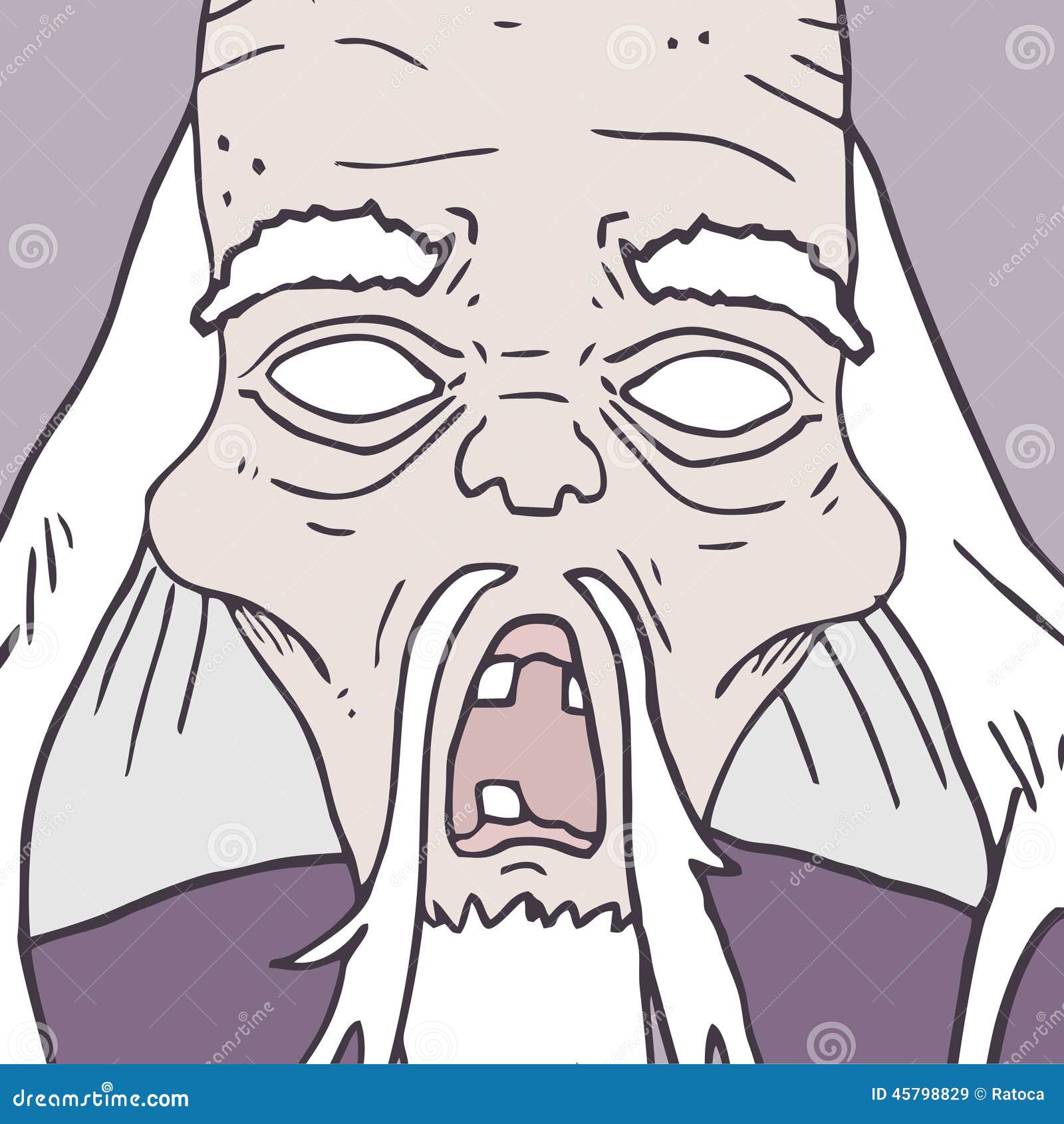 Old zombie stock vector. Illustration of death, boss - 45798829