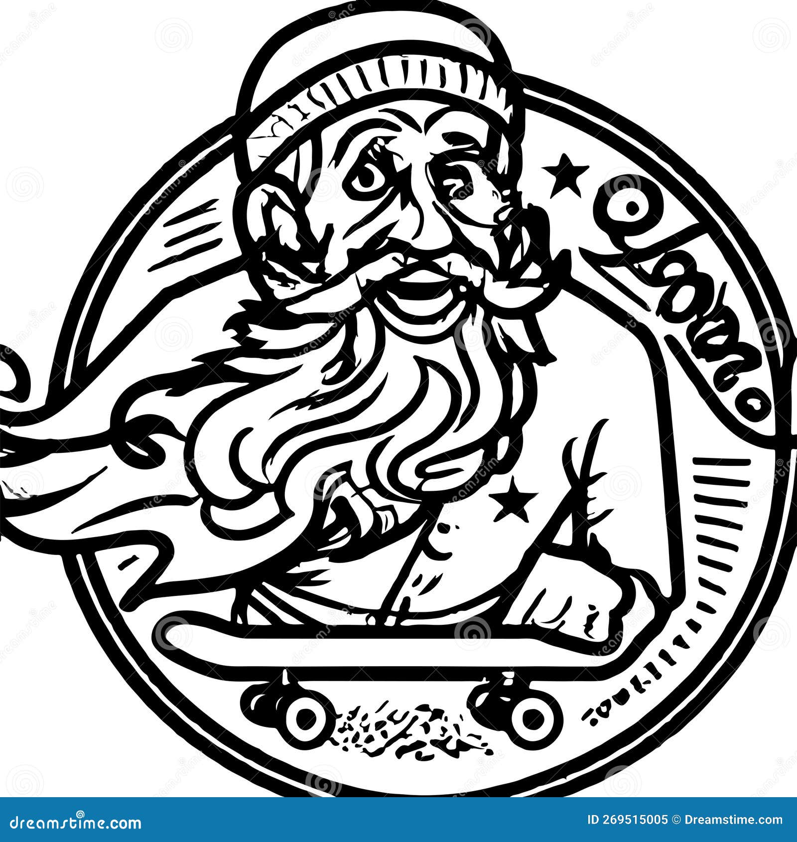 Beardy Man Vector Logo | CartoonDealer.com #269515009