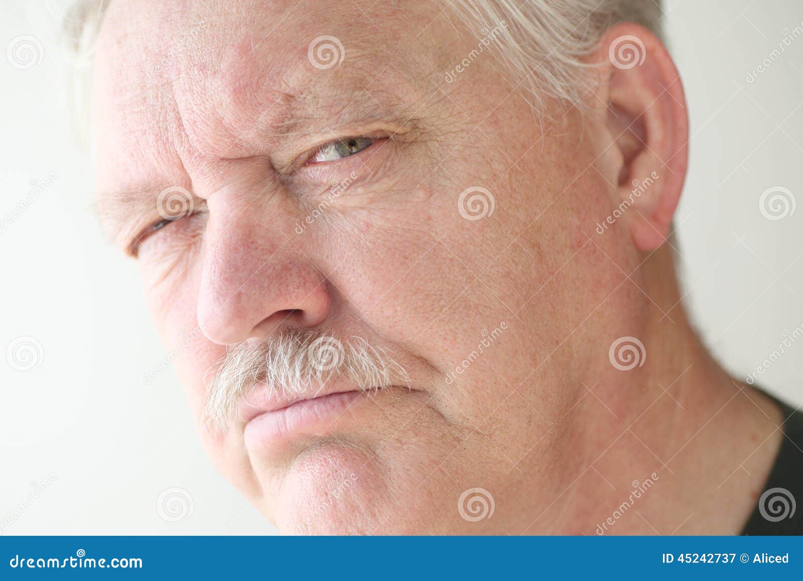 Older Man with Disbelieving Expression Stock Image - Image of skeptical ...