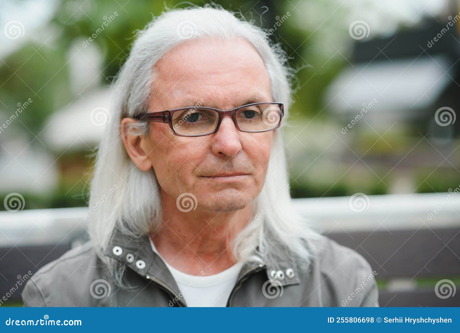 Older Man Have Good Time in the Park Stock Photo - Image of caucasian ...