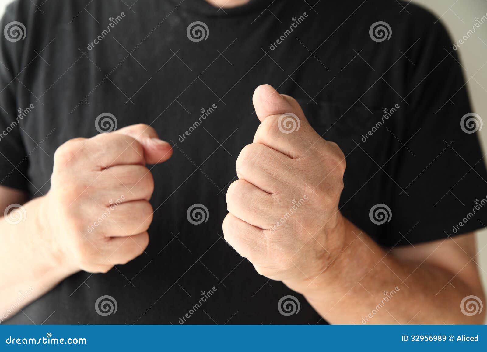 Older man making fists stock image. Image of stressed - 32956989
