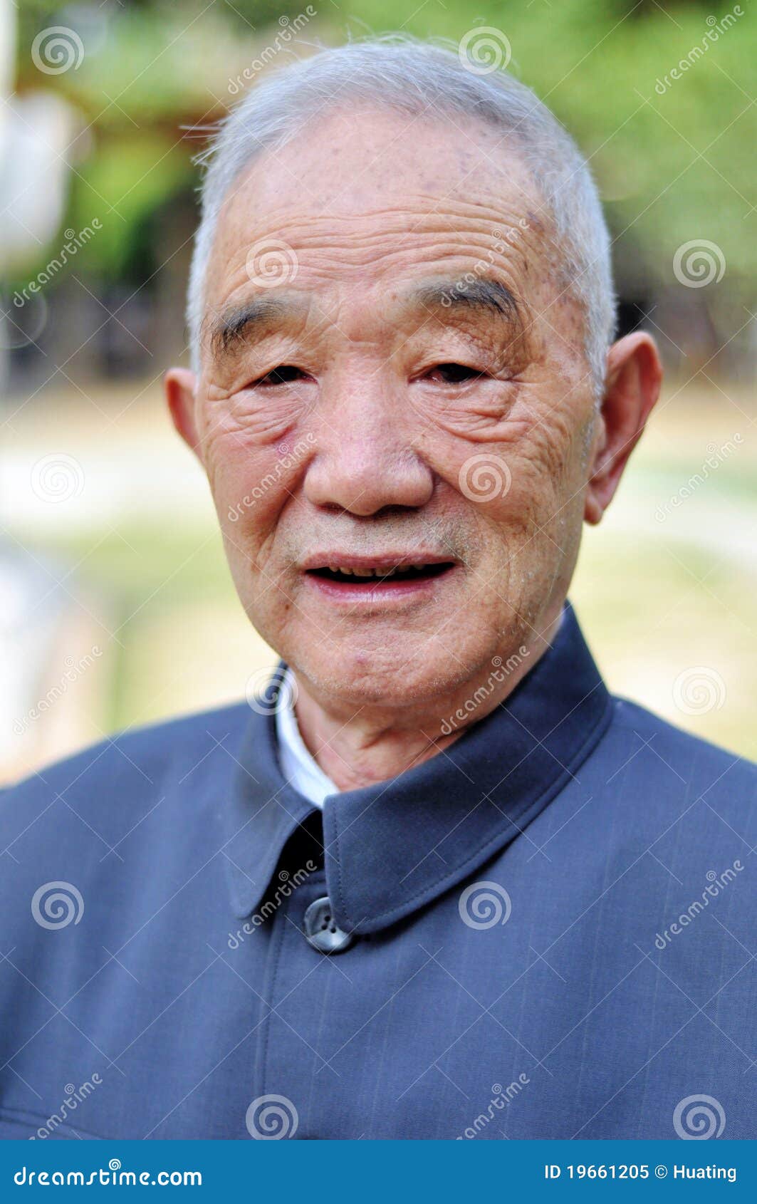 Older man s portrait stock image. Image of face, friendly - 19661205