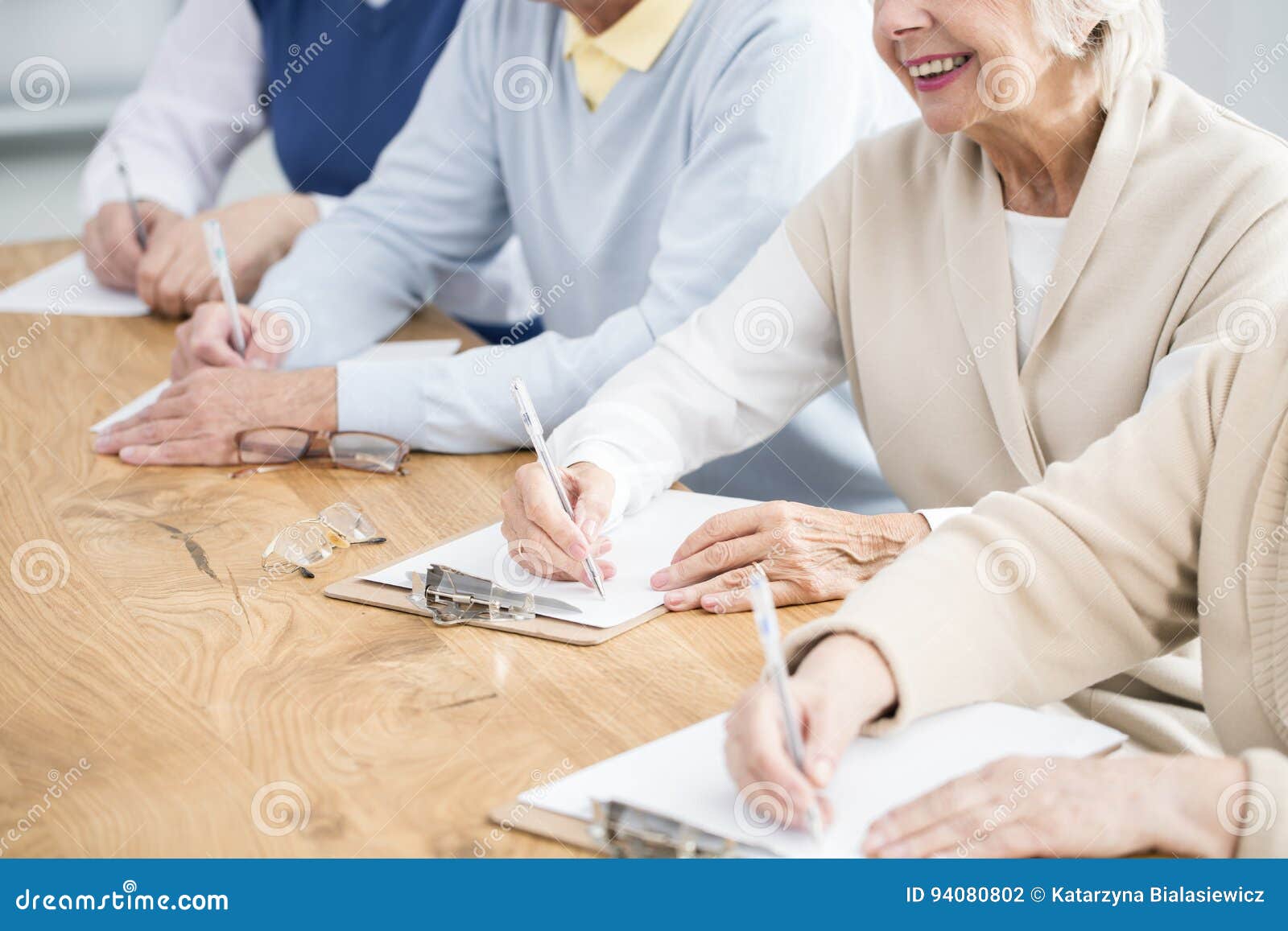 Older People during Lecture Stock Photo - Image of older, classmates ...