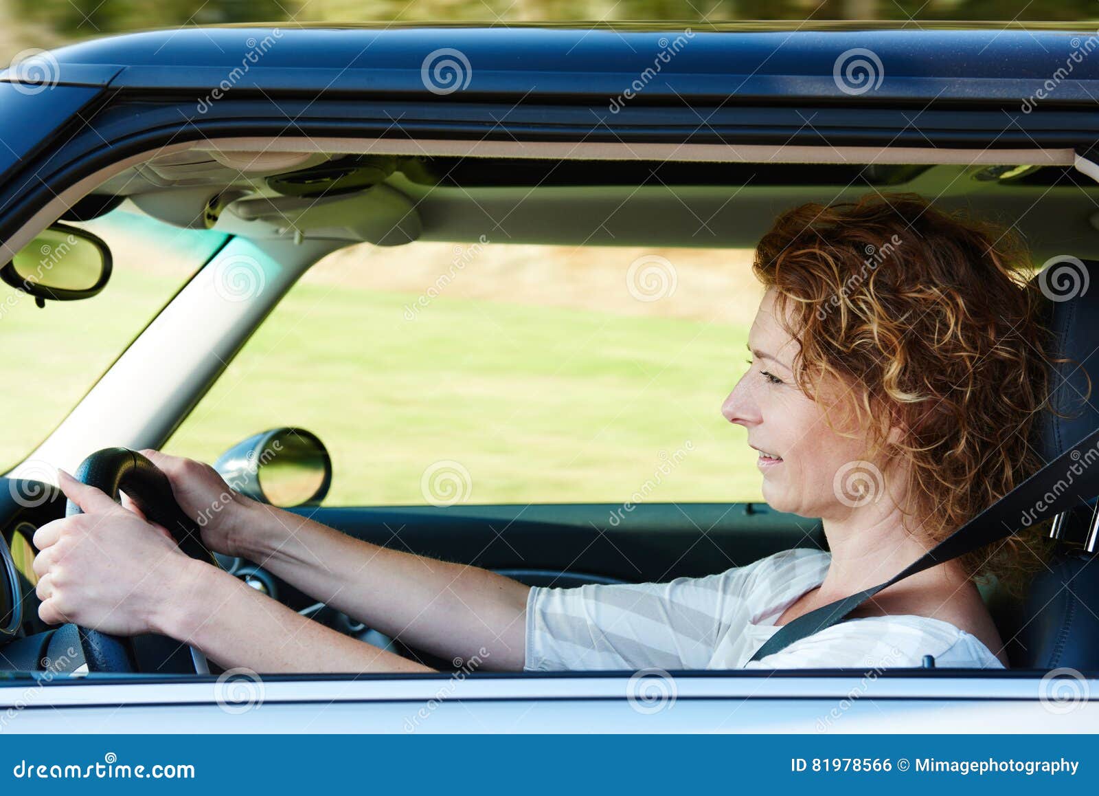 Older woman driving car stock photo. Image of lifestyle - 81978566
