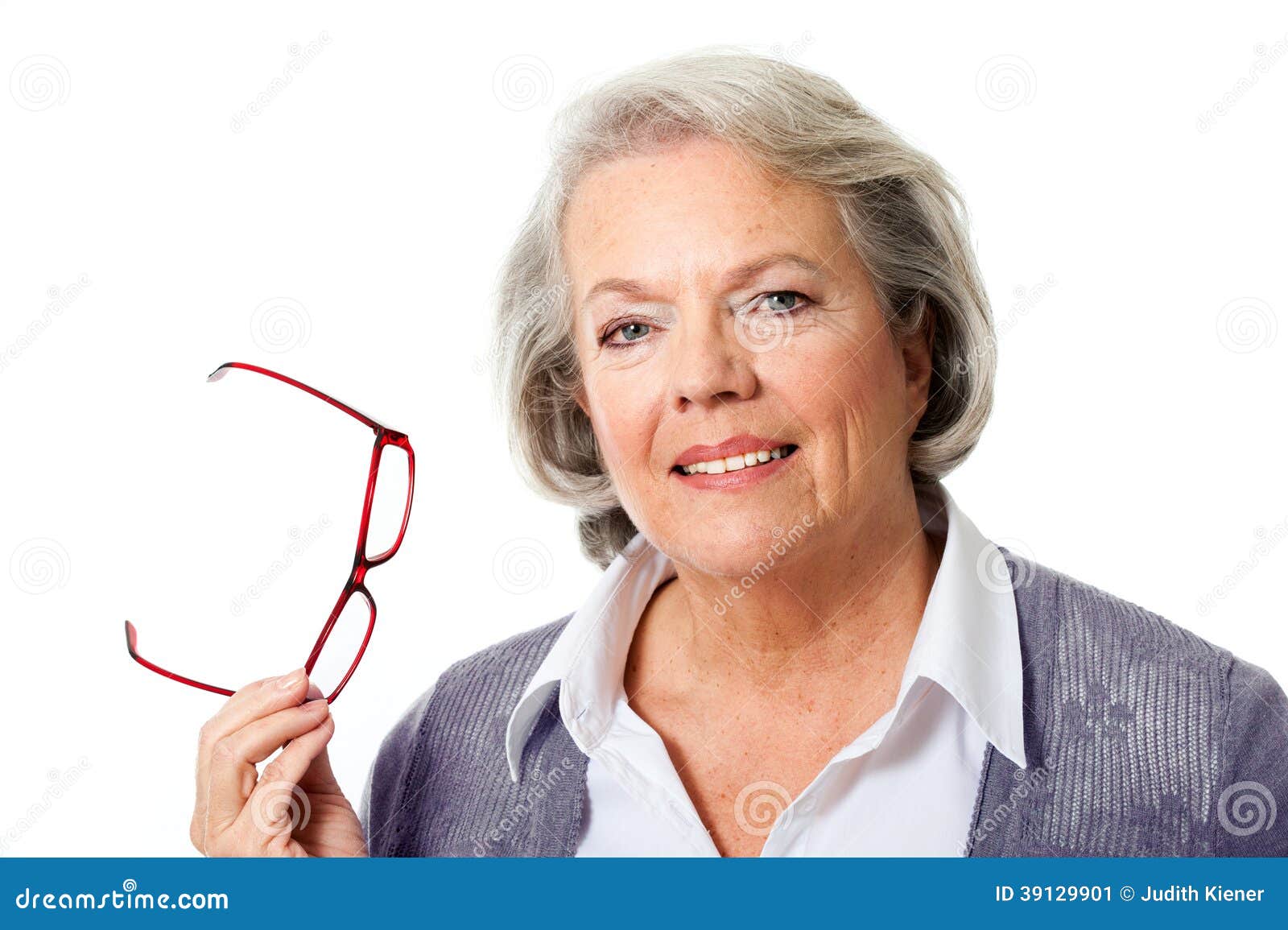 Older woman with glasses stock image. Image of pensioner - 39129901