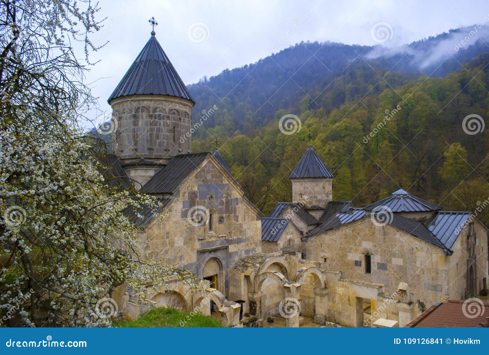 An Old Church Haghartsin in Armenia Stock Image - Image of 13thcentury ...