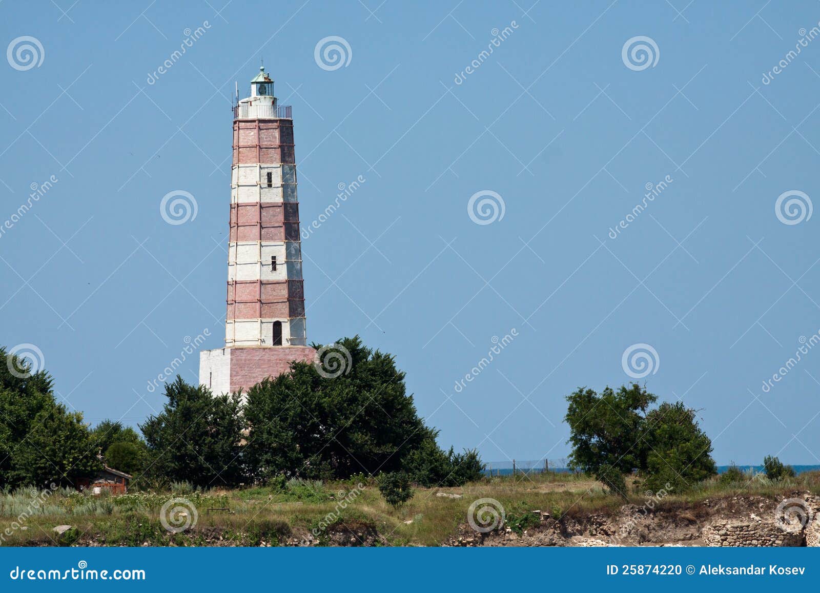 Oldest lighthouse stock photo. Image of beacon, safe - 25874220
