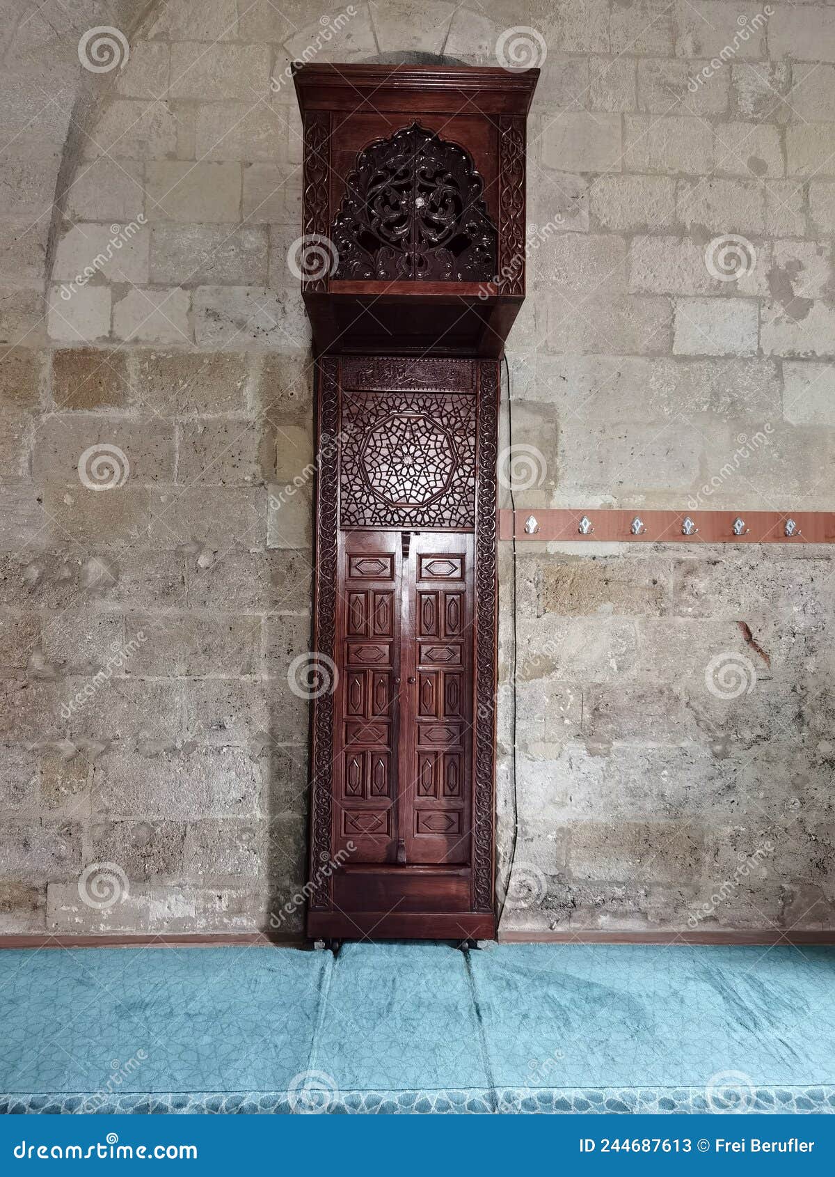 Oldest Mosque in Gaziantep Interior of Mosque Stock Image - Image of ...