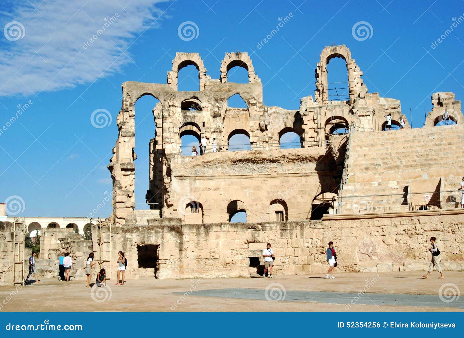 Oldest ruins of Tunisia editorial photo. Image of fight - 52354256
