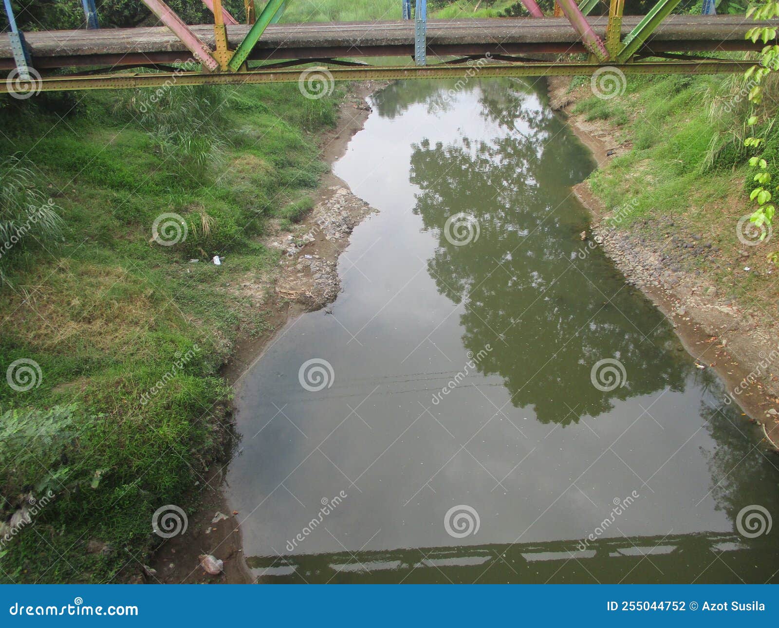 The Oldest Train Bridge in the Colonial Period Over the Cilamatan River ...