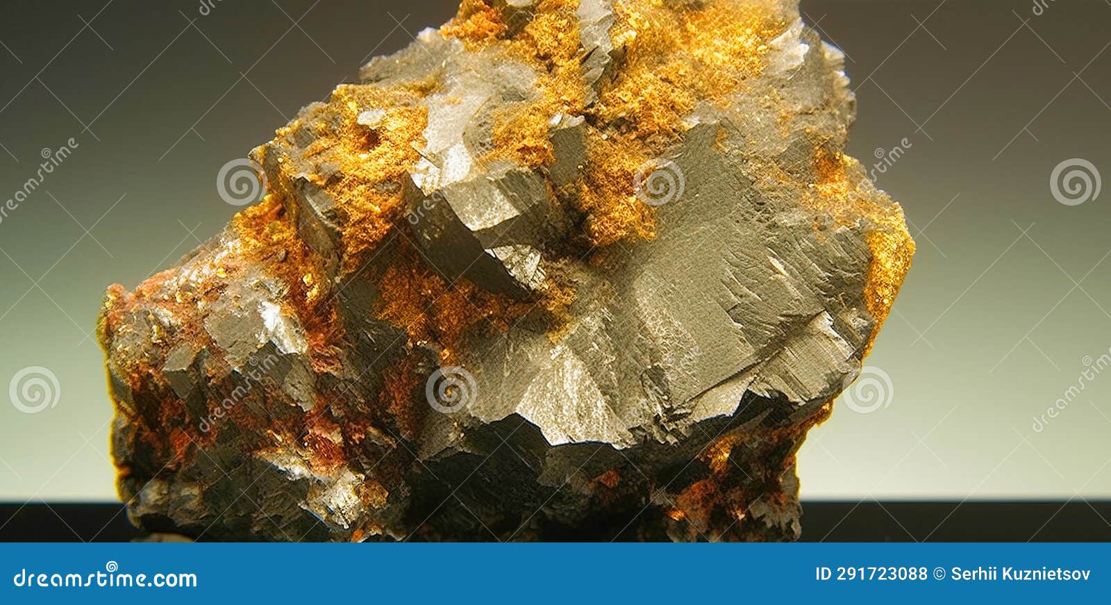 Oldhamite is Rare Precious Natural Geological Stone on Gradient ...