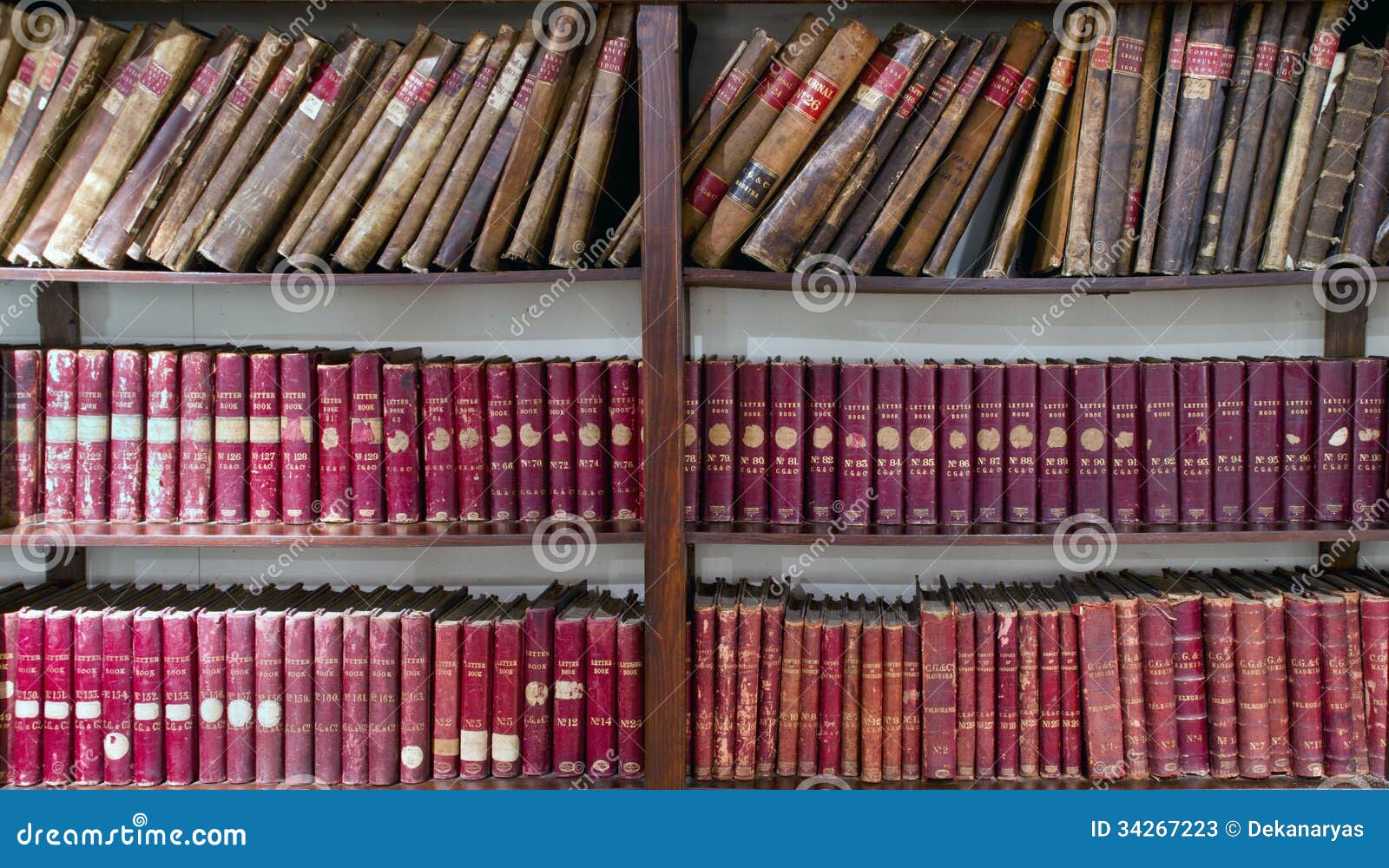Olds accounting books stock image. Image of librarianship - 34267223