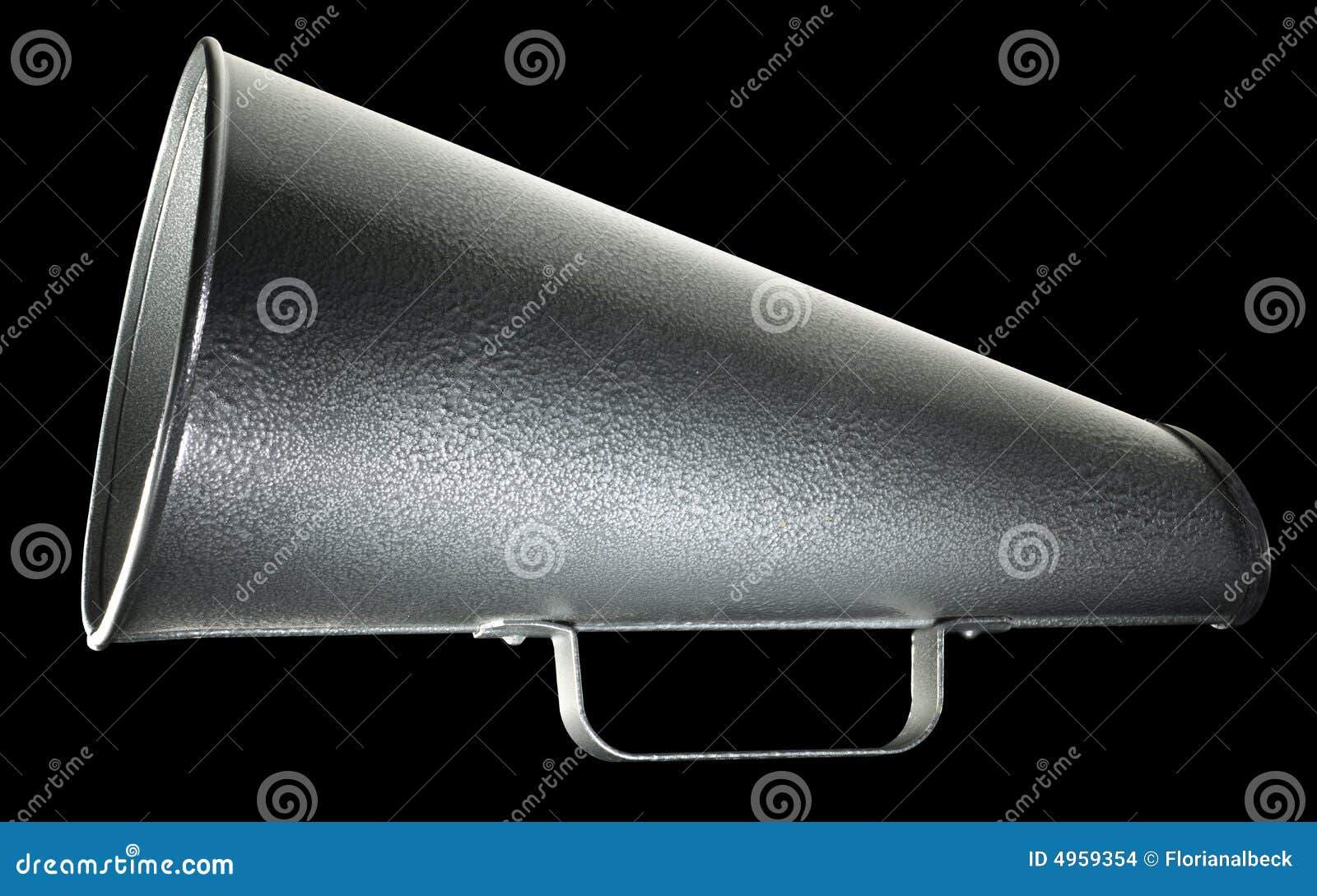 Oldschool megaphone stock photo. Image of call, phone - 4959354