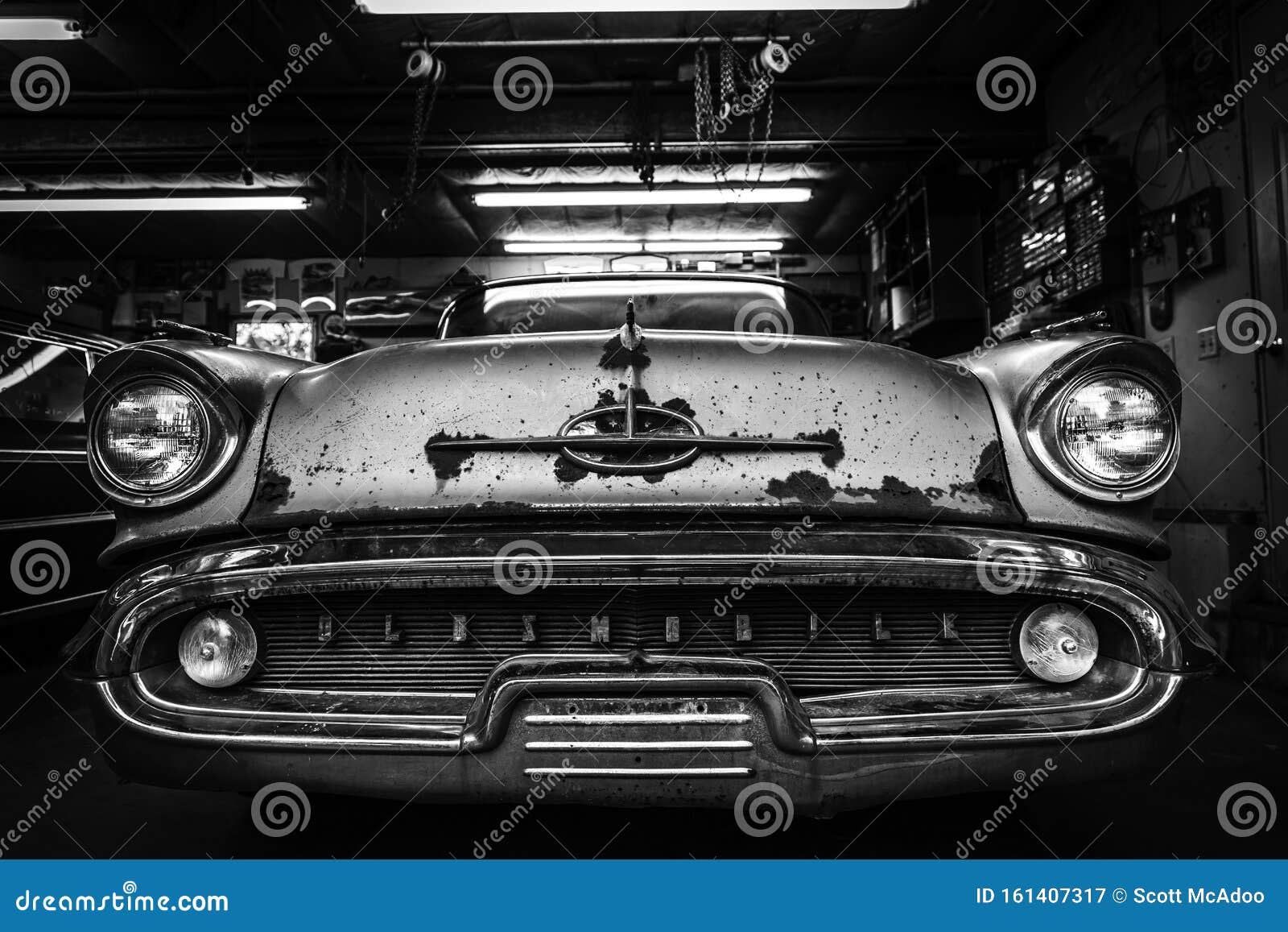 Oldsmobile Classic Car Rust Rod Editorial Photography - Image of ...