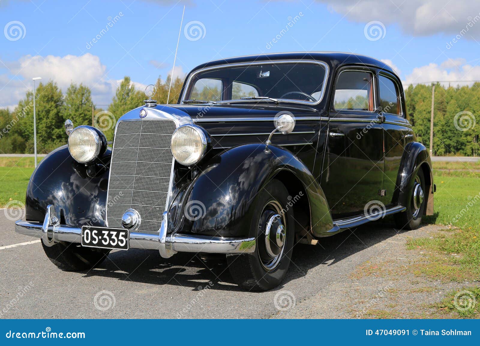 Oldtimer Mercedes-Benzs 170S Redaktionelles Foto - Bild von auto ...