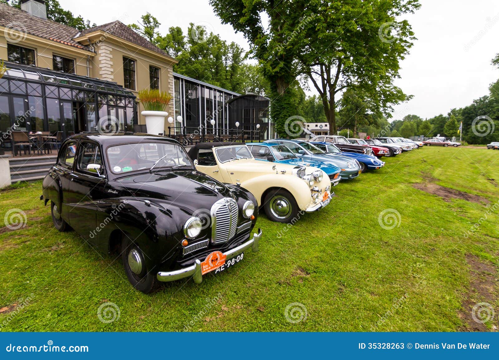 Oldtimers editorial stock photo. Image of metal, restored - 35328263