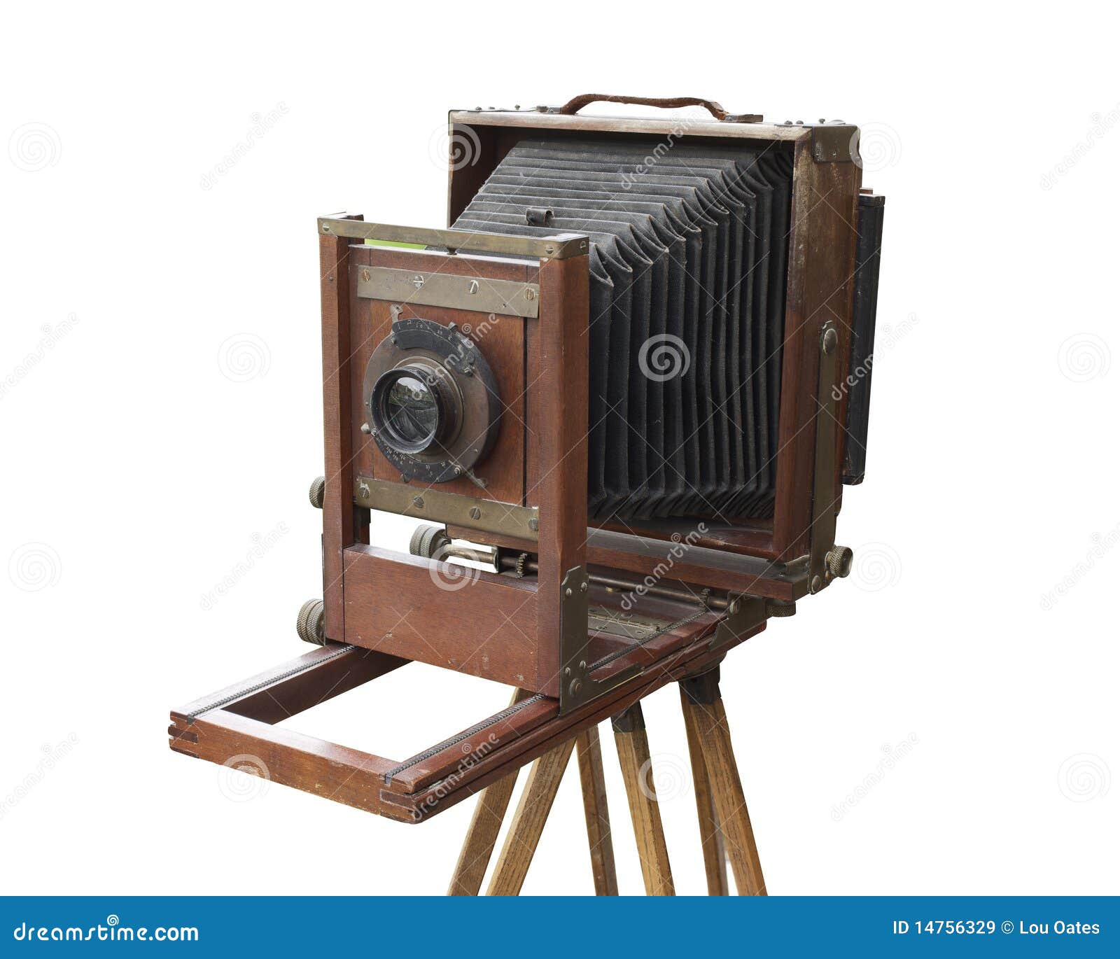 OldWoodViewCamera stock image. Image of retro, tripod - 14756329