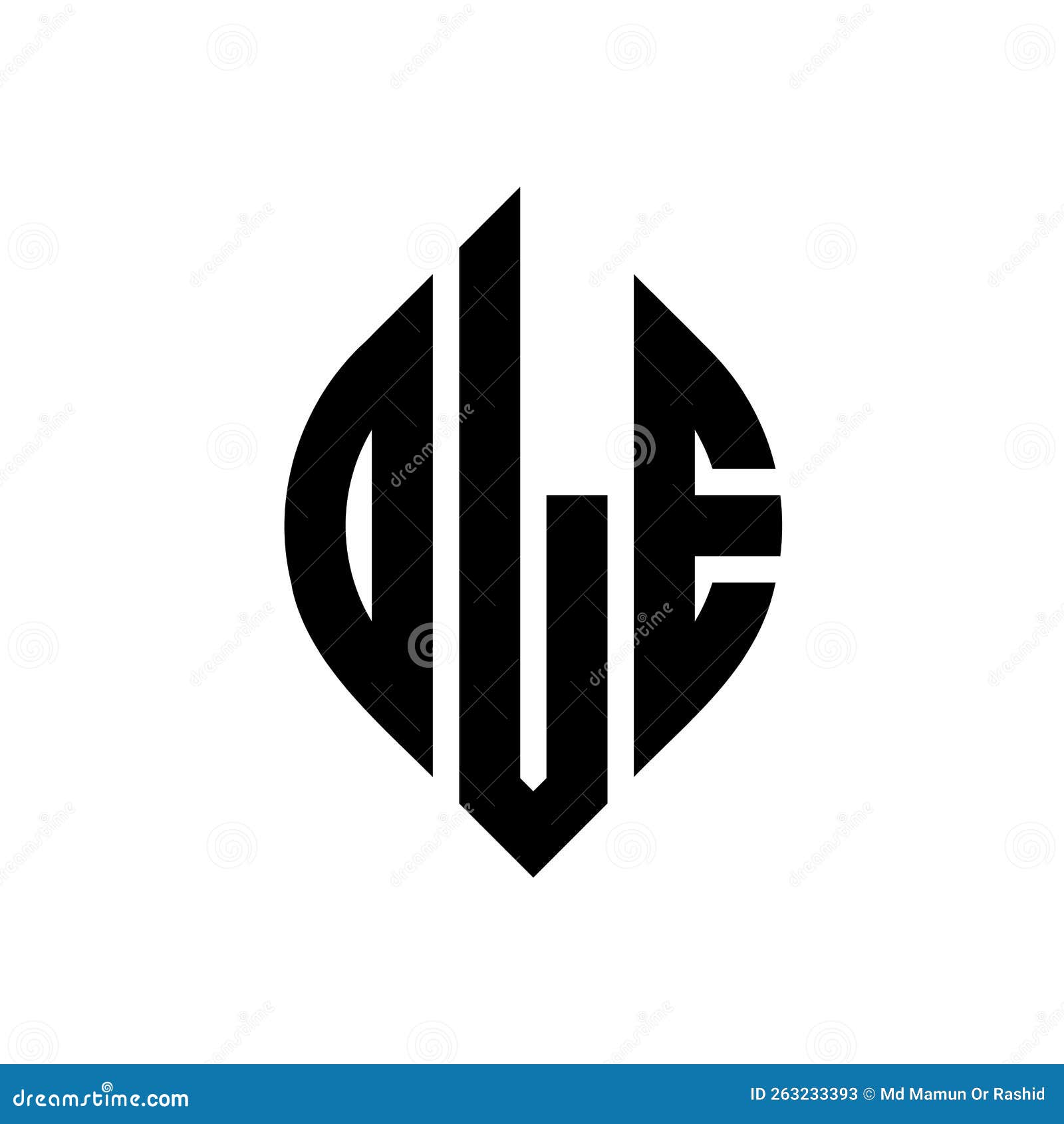 OLE Circle Letter Logo Design with Circle and Ellipse Shape. OLE ...