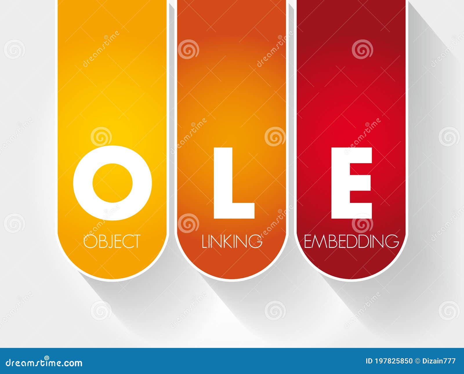 OLE - Object Linking and Embedding Acronym Stock Illustration ... OLE - Object Linking and Embedding Acronym Stock Illustration ...