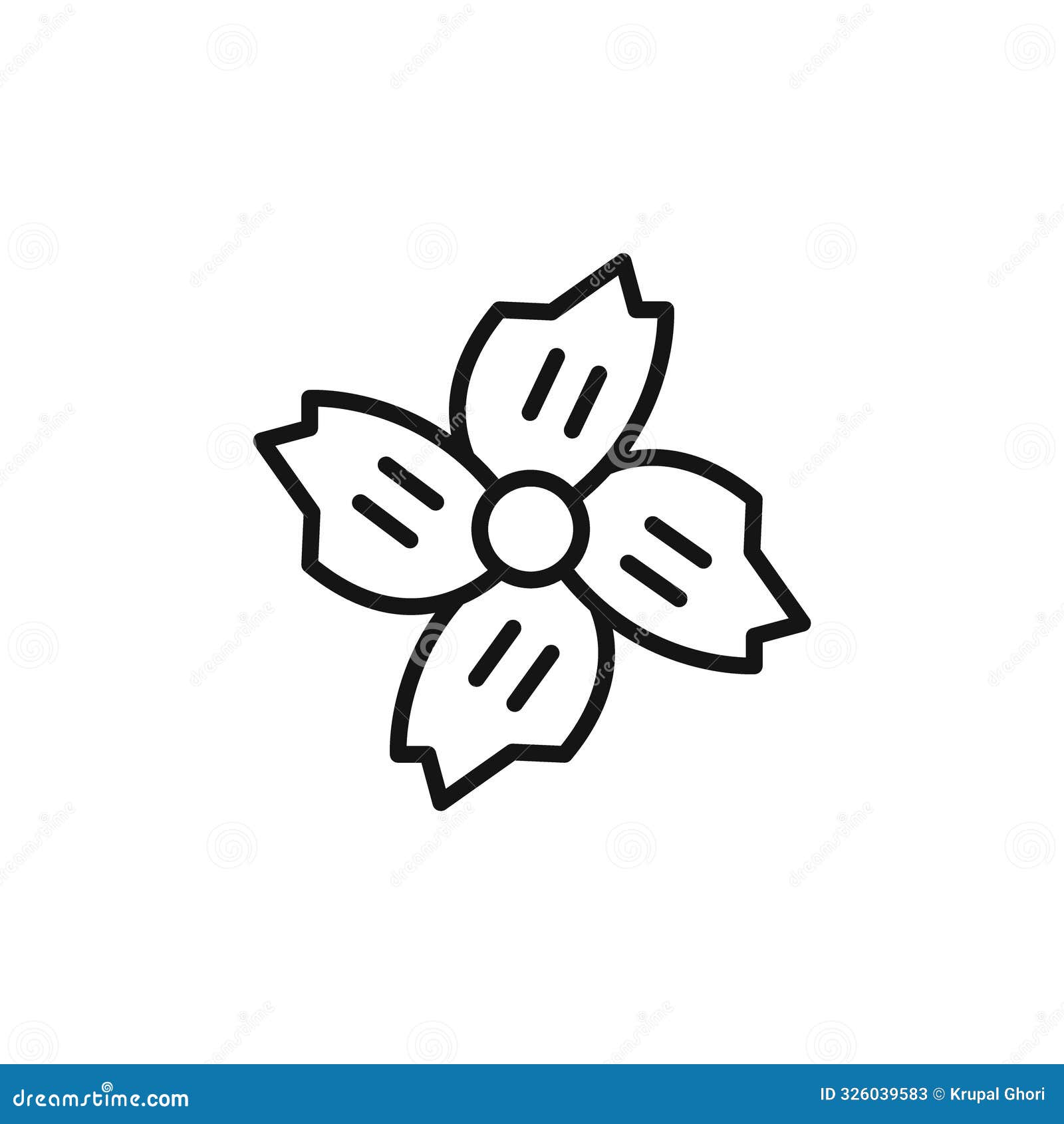 Oleander Logo Sign Vector Outline Stock Illustration - Illustration of ...