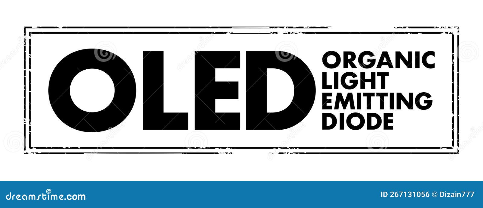 OLED Organic Light-Emitting Diode - in Which the Emissive Layer is a ...