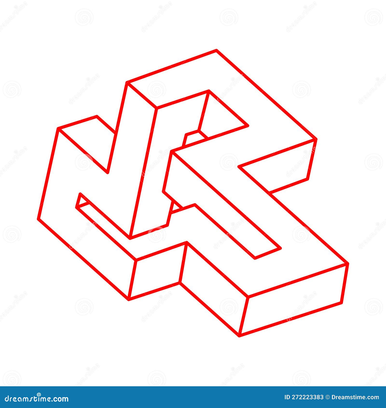 Impossible Optical Illusion Shapes. Optical Art Objects. Impossible ...