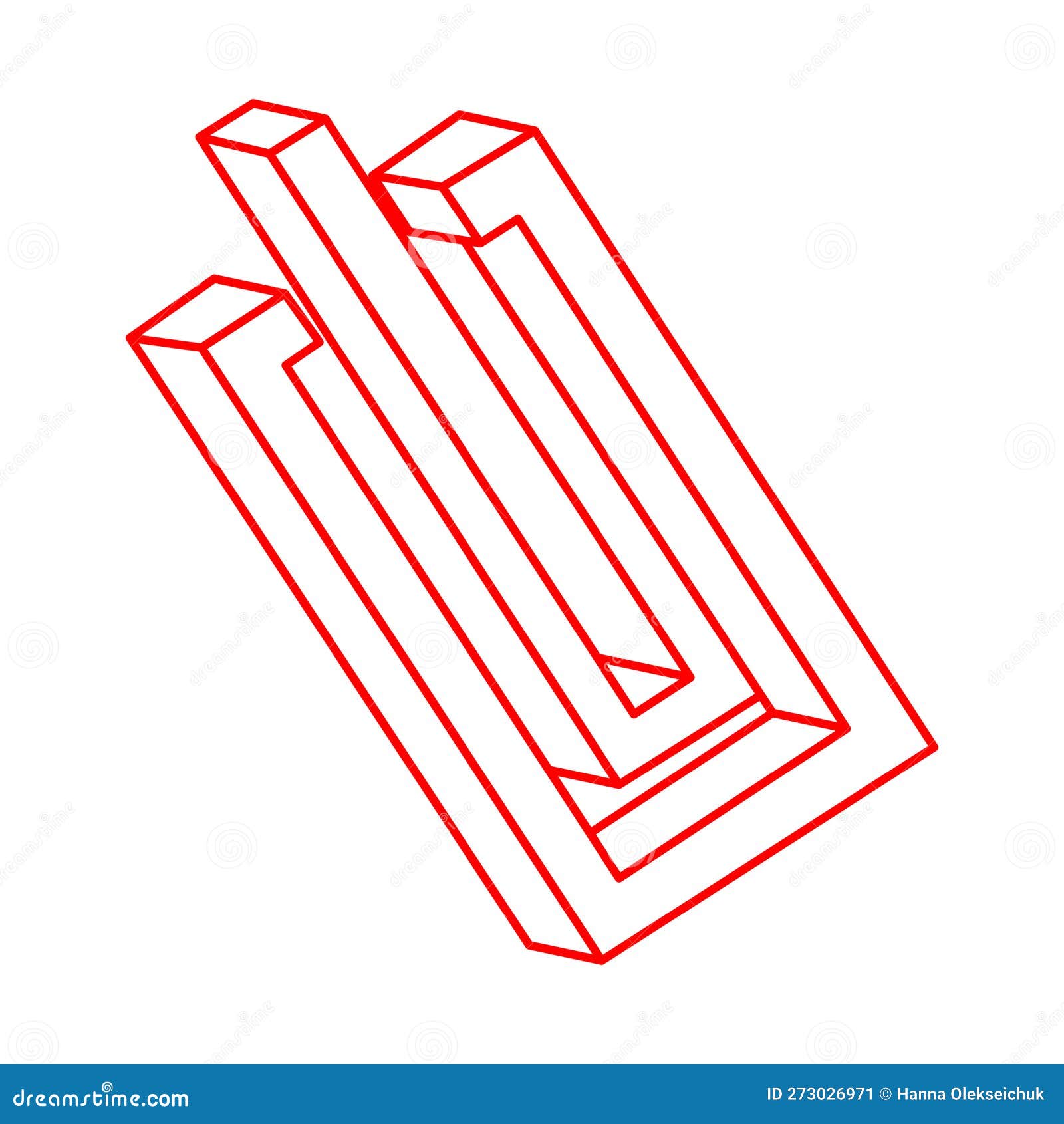 Escher Paradox Geometry. Optical Illusion Objects. Logo. Sacred ...