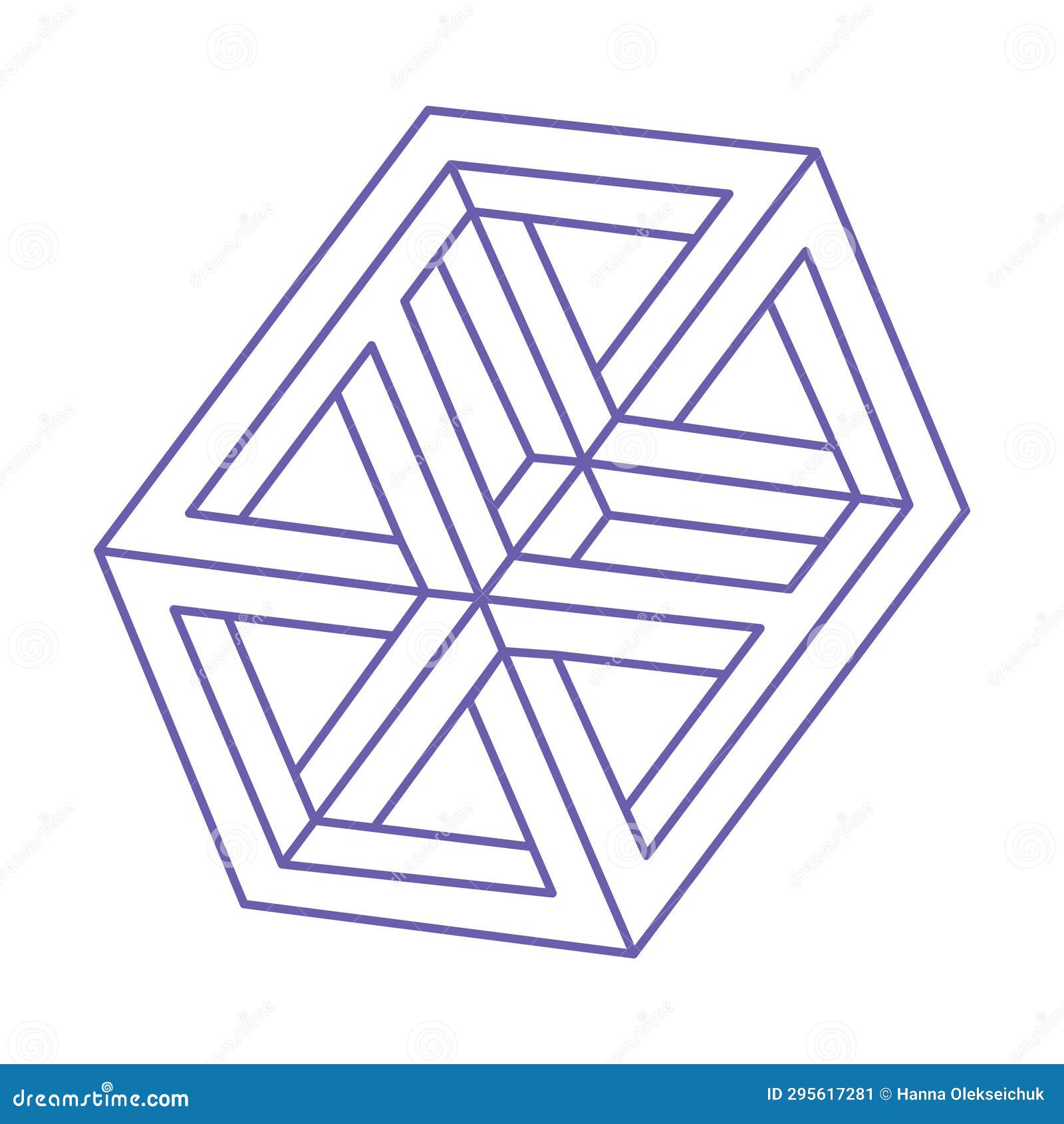 Impossible Shapes. Sacred Geometry. Logo. Optical Illusion. Impossible ...