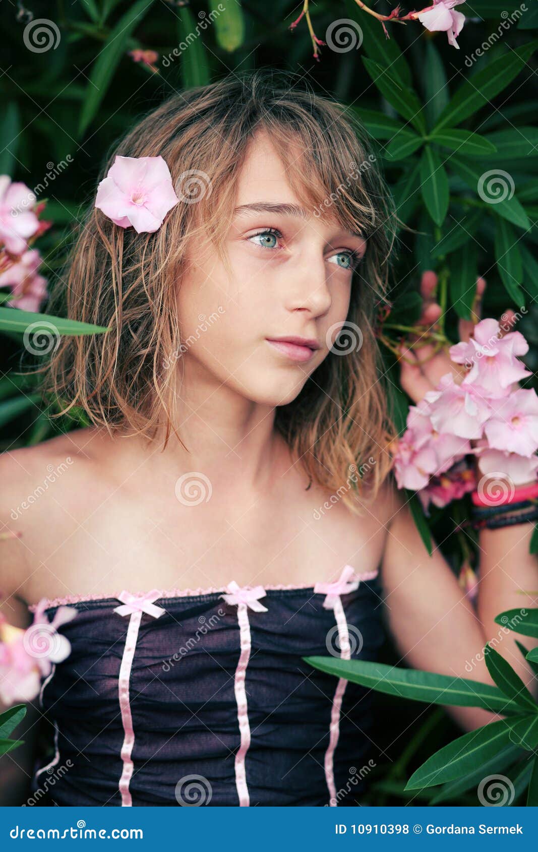 Olenader Girl Royalty Free Stock Photos - Image: 10910398