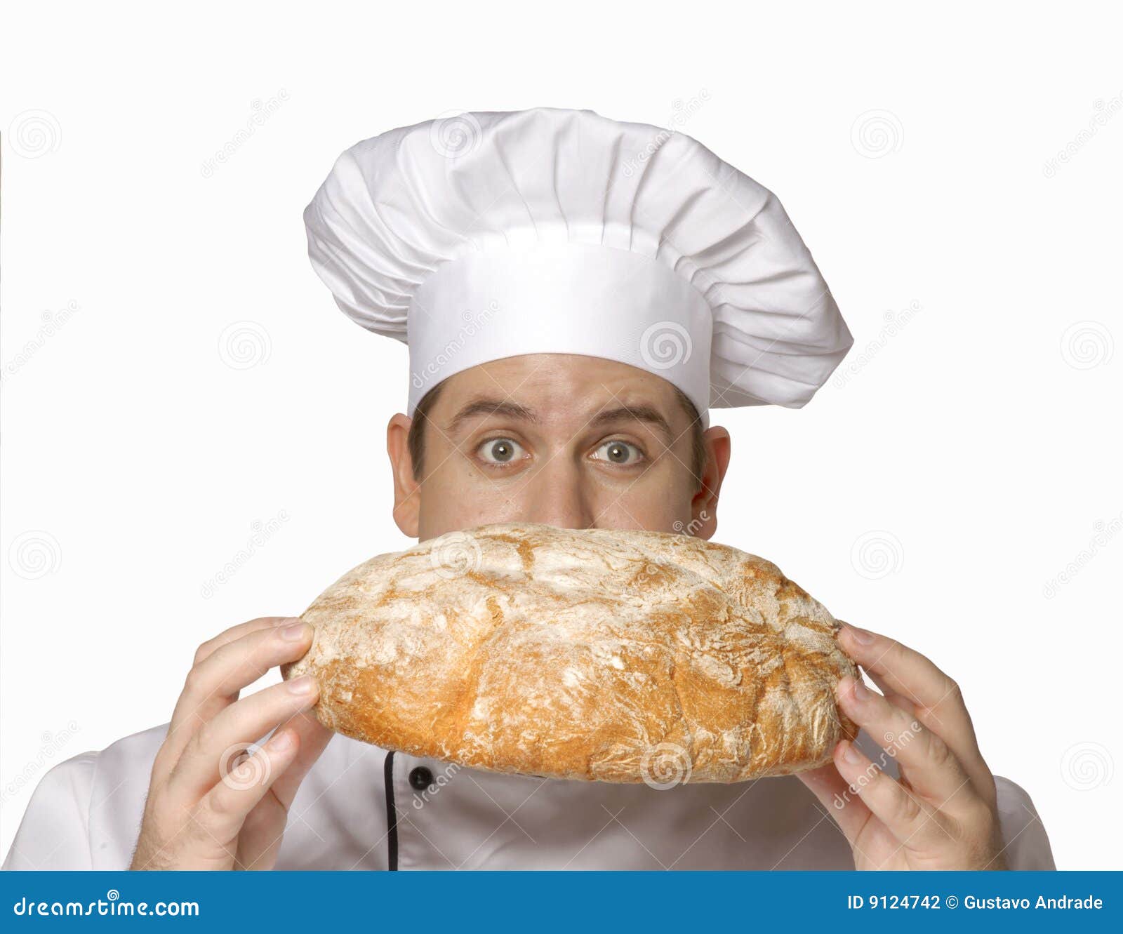 Oler mi pan foto de archivo. Imagen de gusto, cocina, ingrediente - 9124742