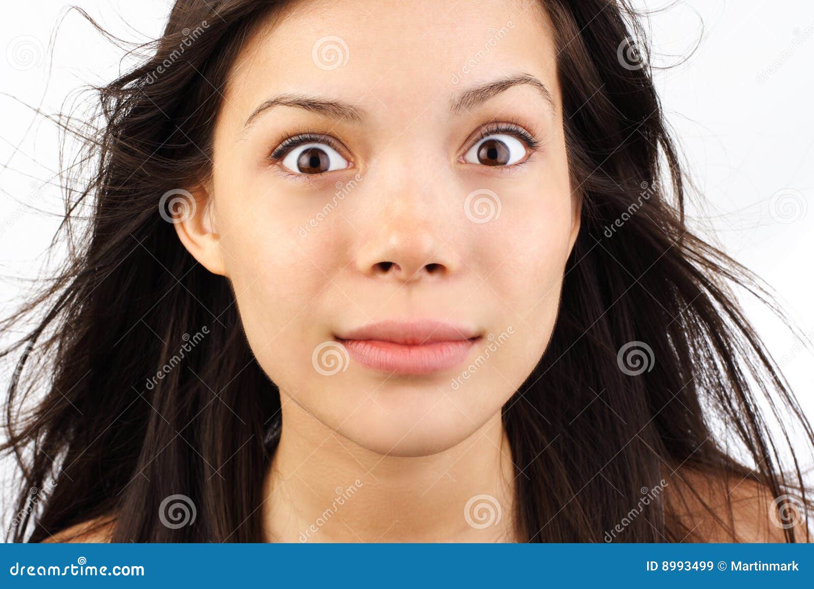 Olhar fixamente da mulher imagem de stock. Imagem de adulto - 8993499