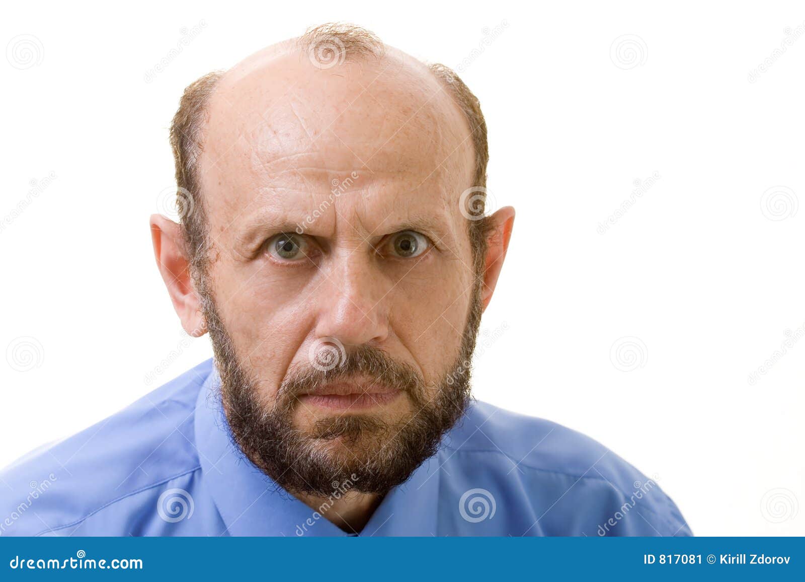 Olhar fixo imagem de stock. Imagem de insatisfeito, raiva - 817081