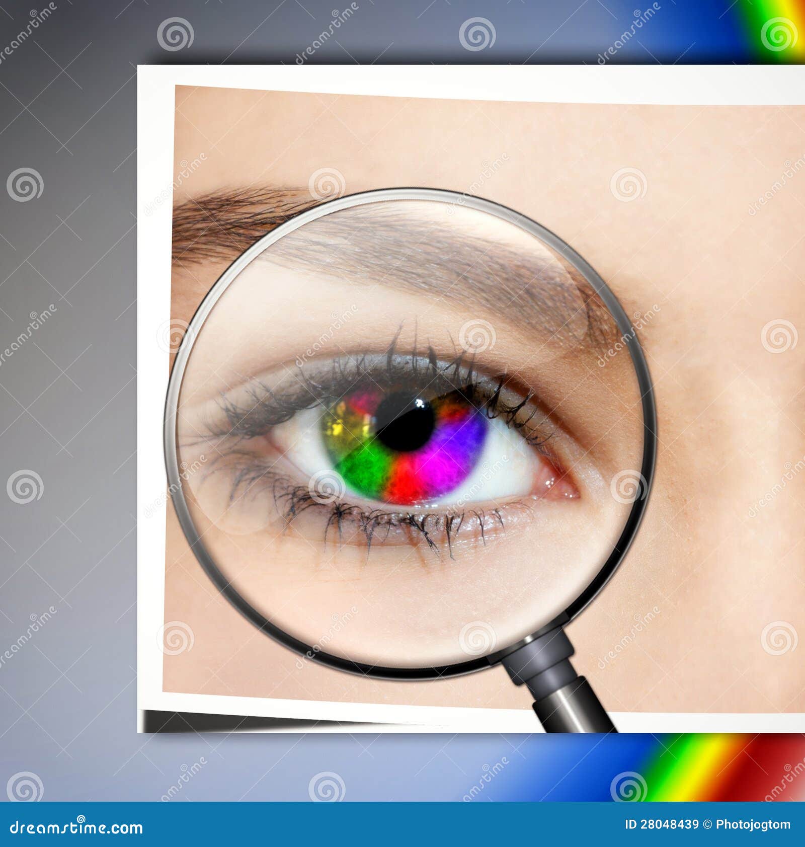 Olho criativo imagem de stock. Imagem de olho, observar - 28048439