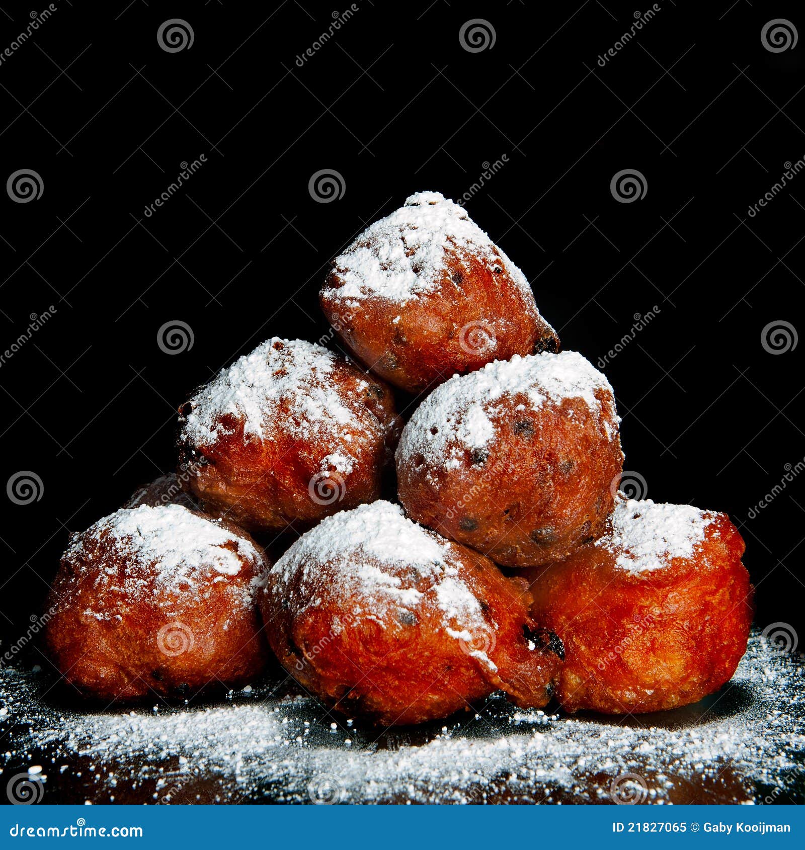 Oliebollen stock image. Image of december, background - 21827065