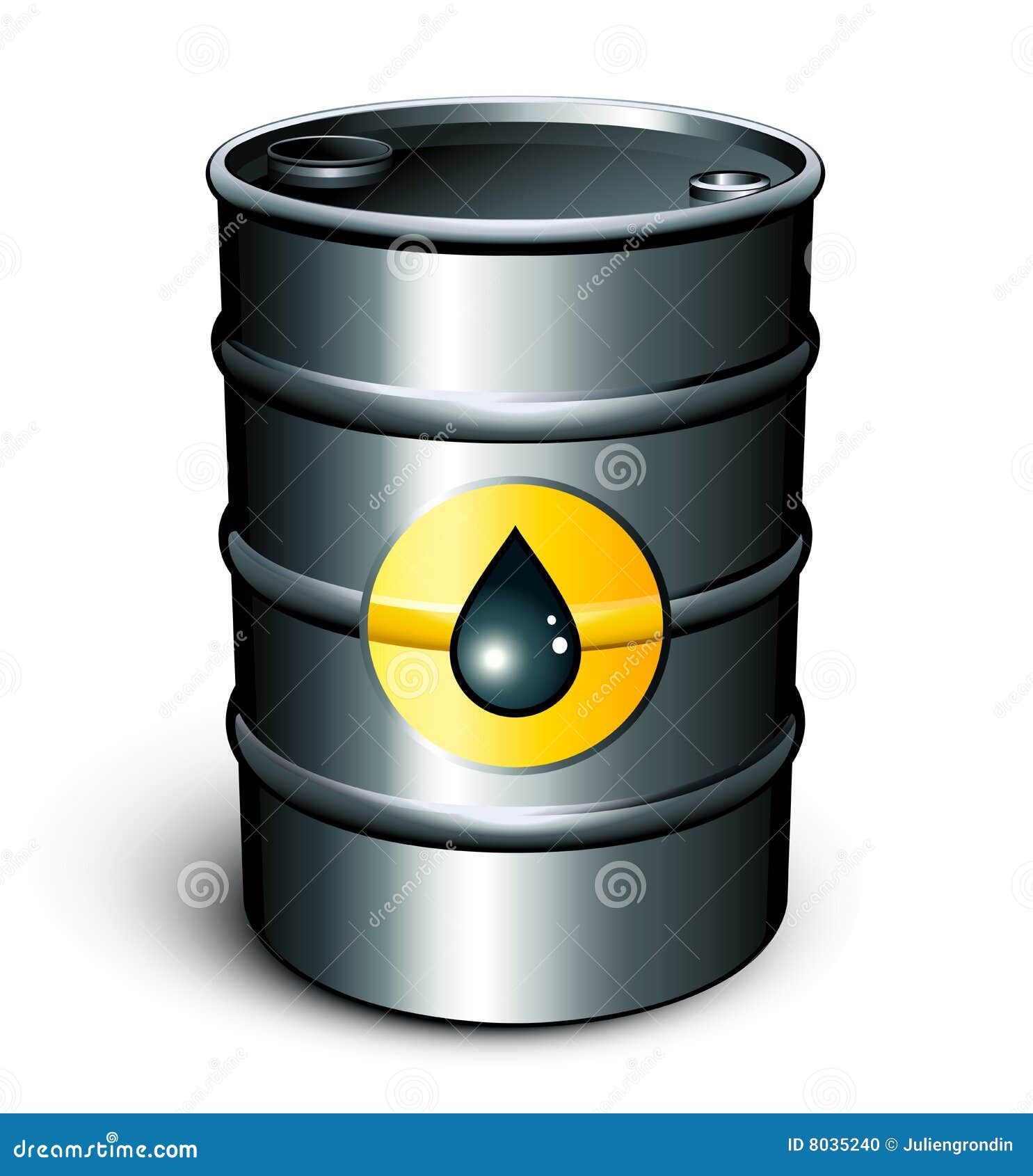 Olievat vector illustratie. Illustration of ethylalcohol - 8035240